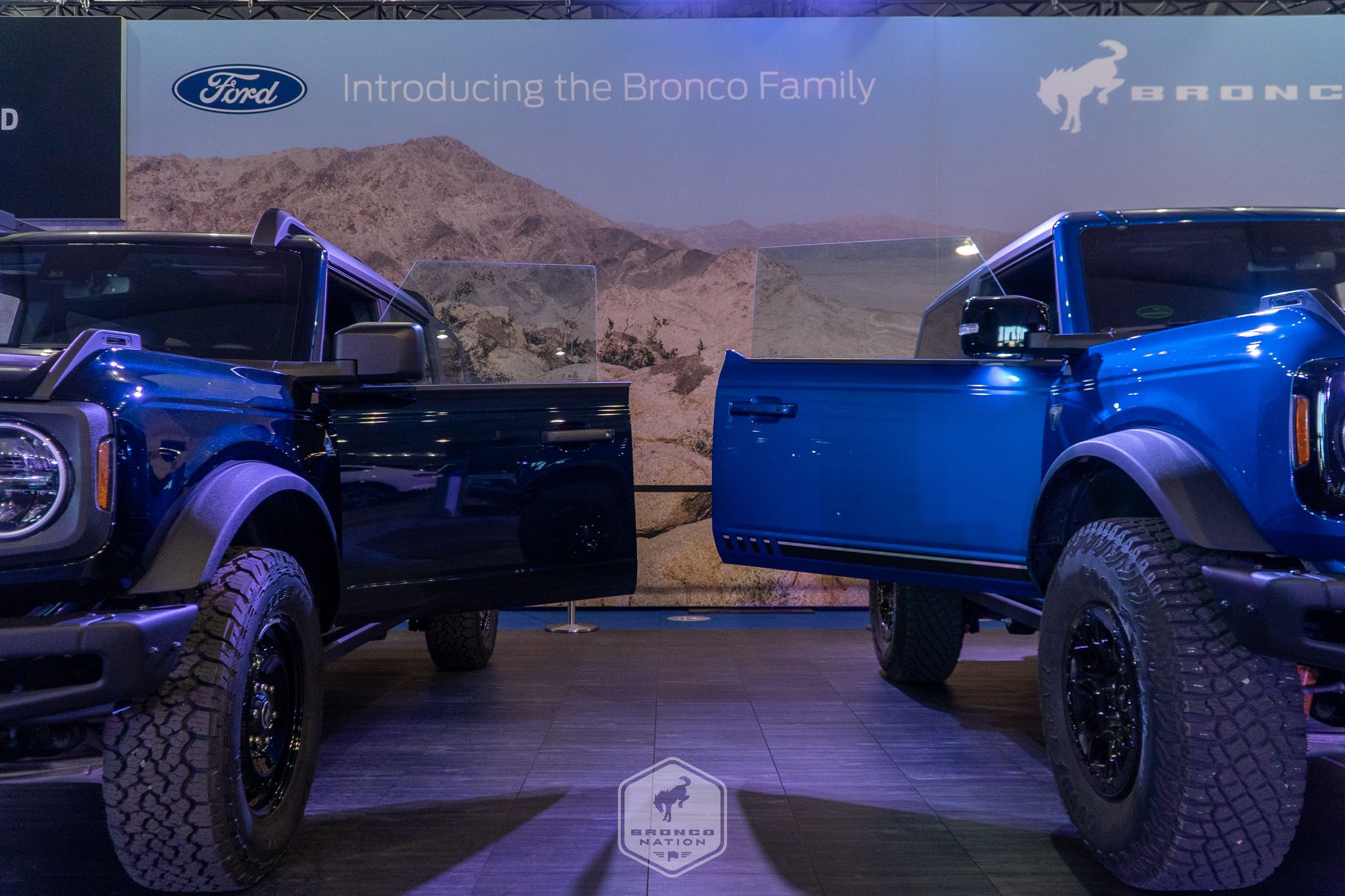 Bronco Height Comparison - Non-Squatched Black Diamond v. First Edition ...