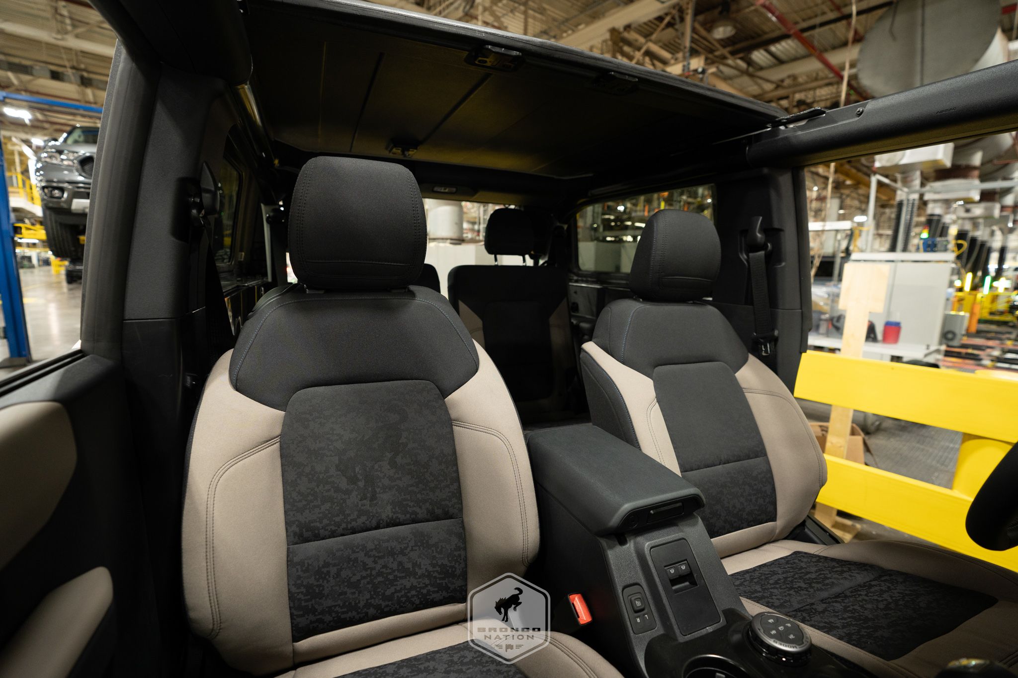 Wildtrack Photo Library - Cloth Interior - Bronco Nation