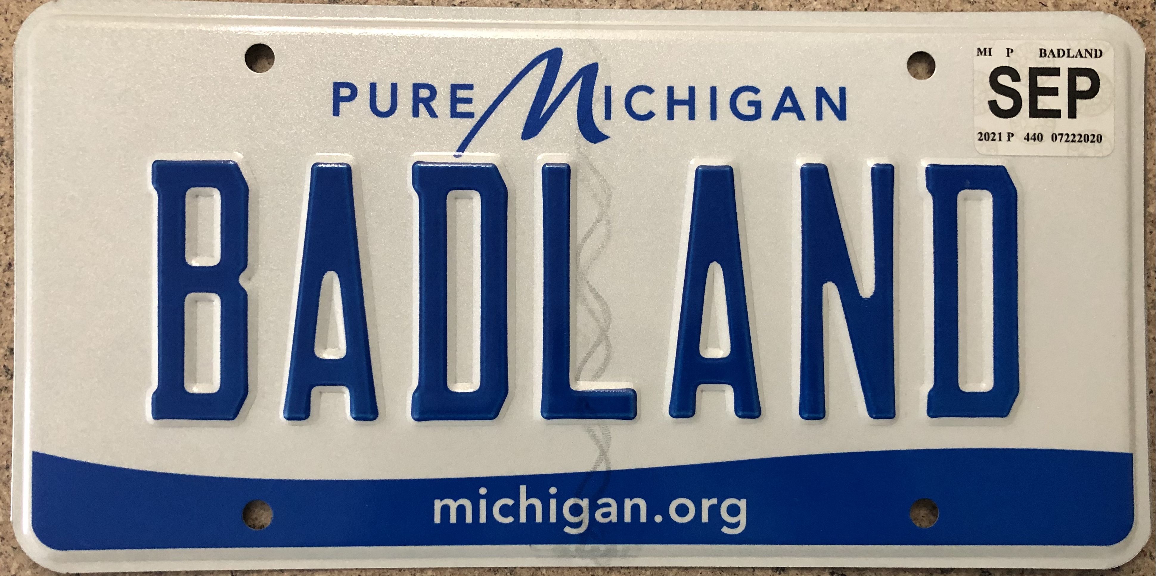 Personalized Plates - Bronco Nation