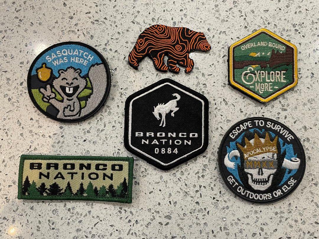 Patches on Headliner? - Bronco Nation