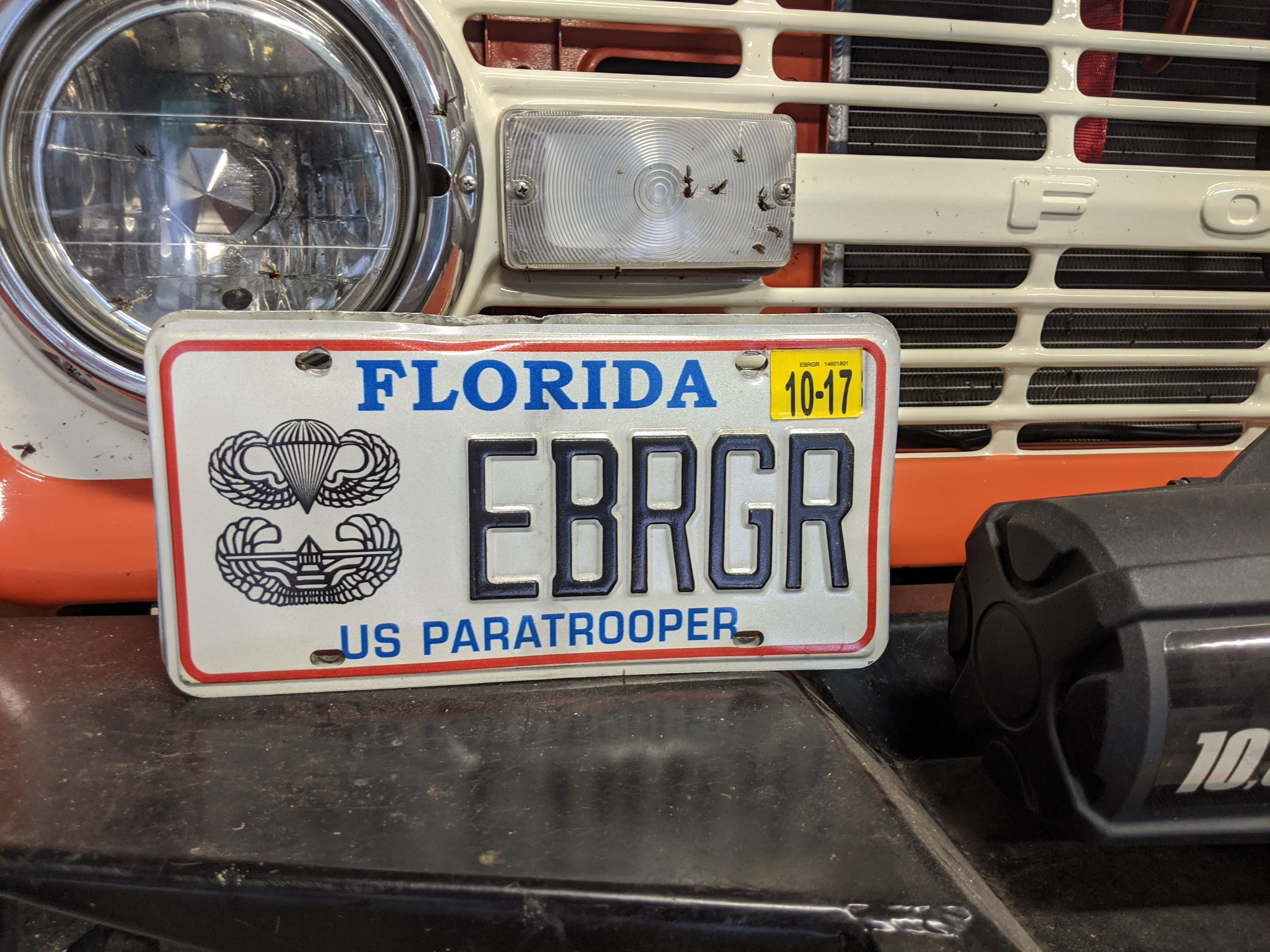 Personalized Plates - Bronco Nation