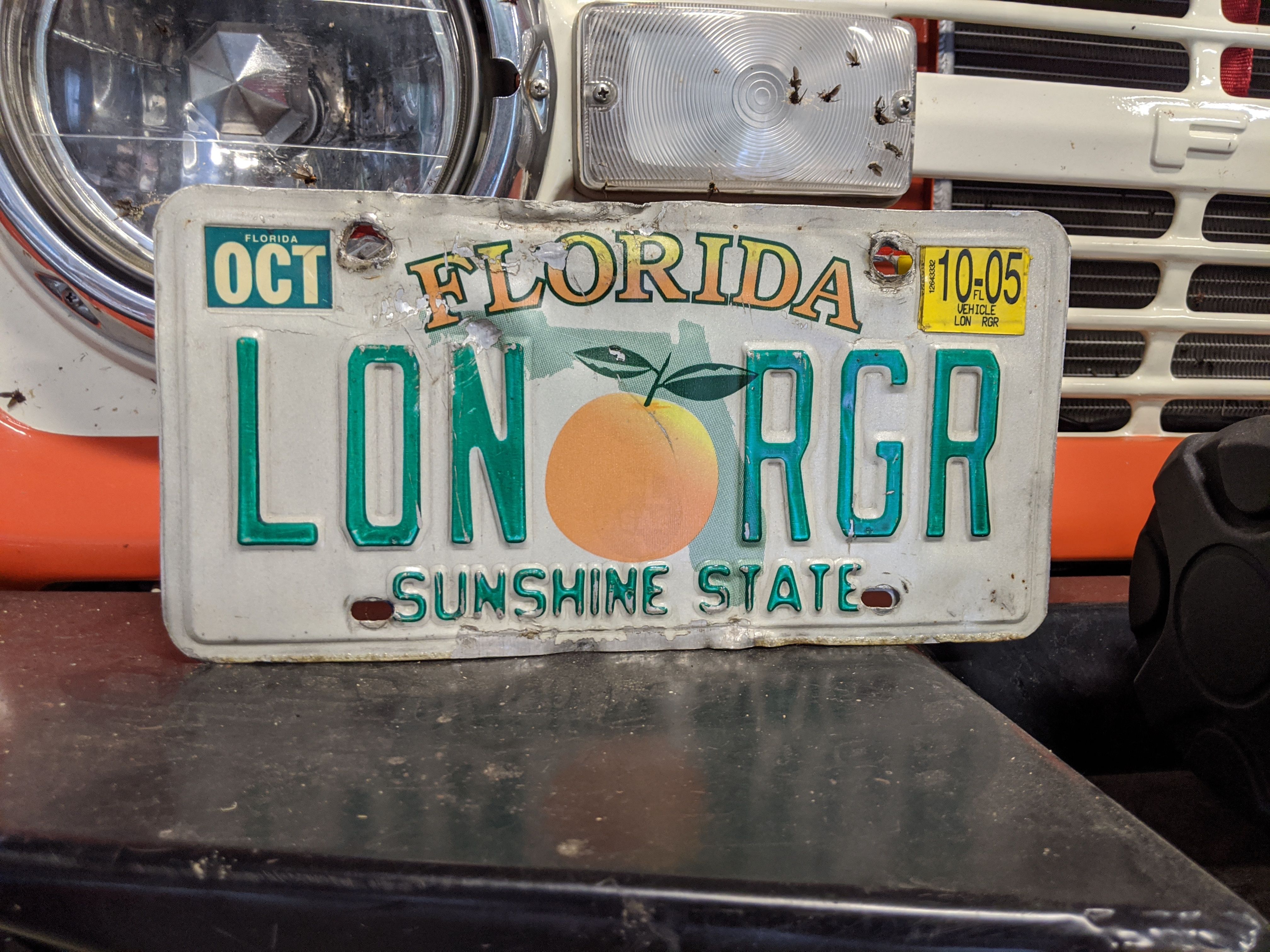 Personalized Plates - Bronco Nation
