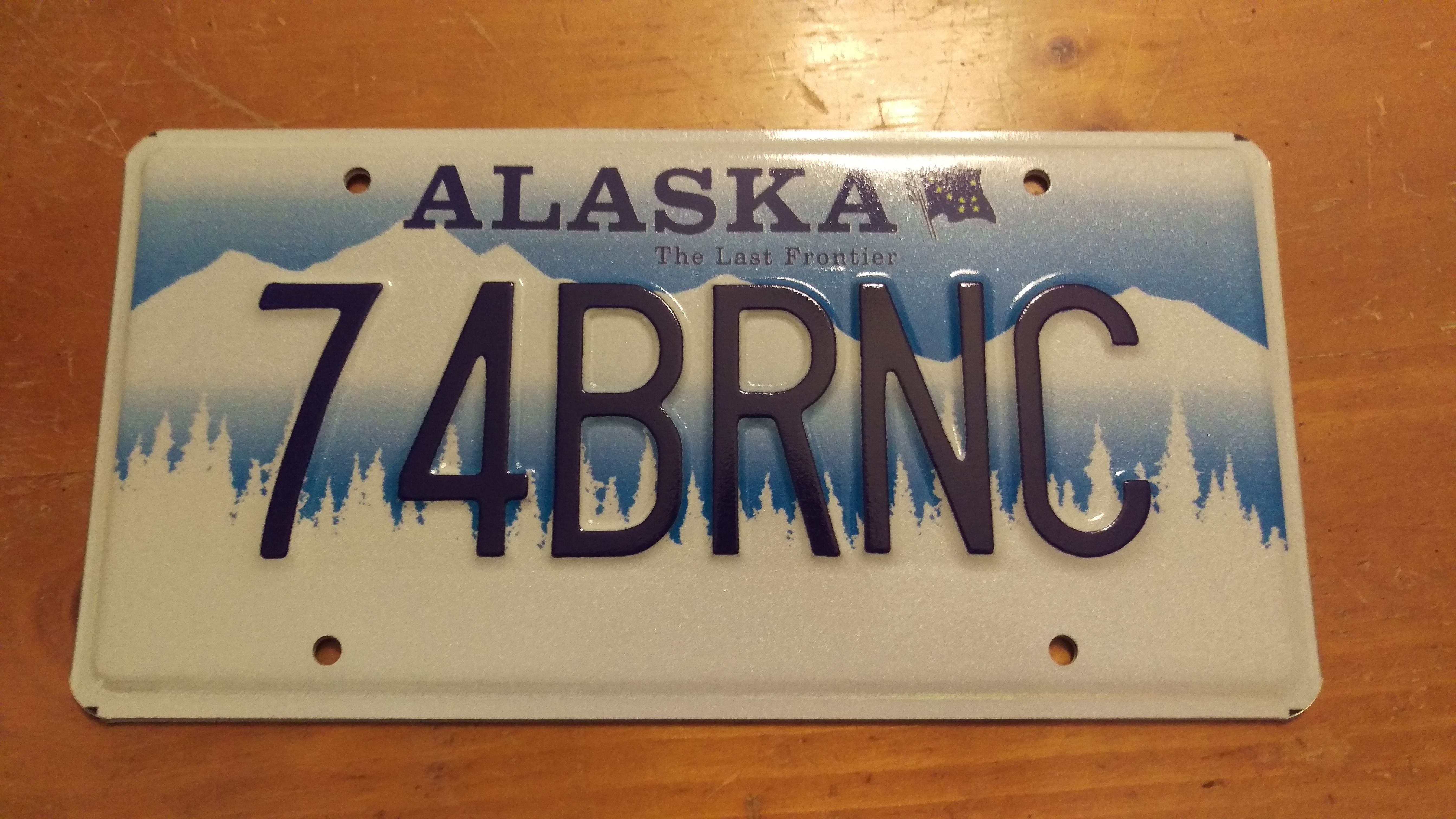 Personalized Plates - Bronco Nation