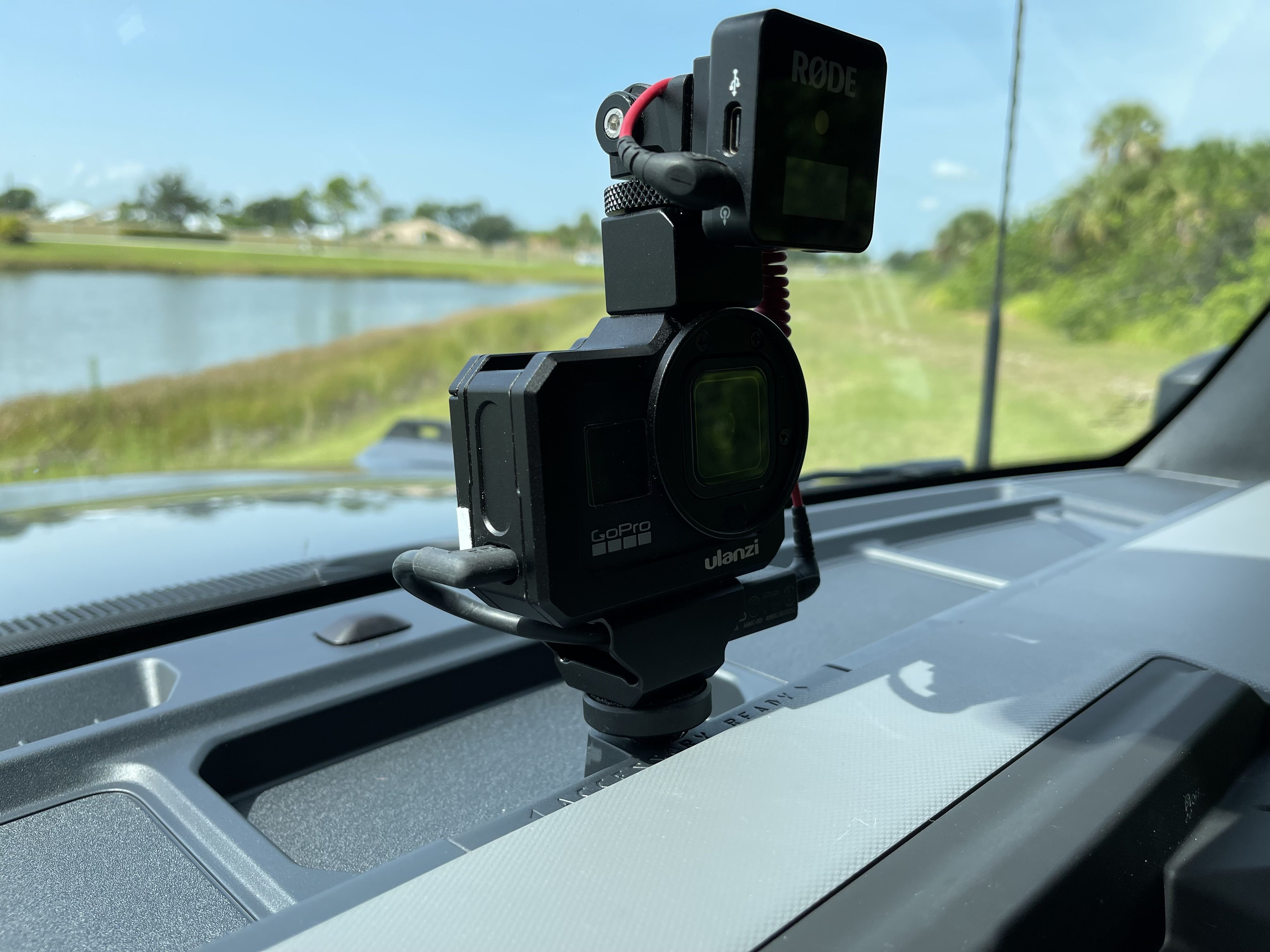 Dash Rail/Phone Mount - Bronco Nation