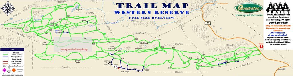 Green Trail Ride at AOAA in Pennsylvania - Bronco Nation