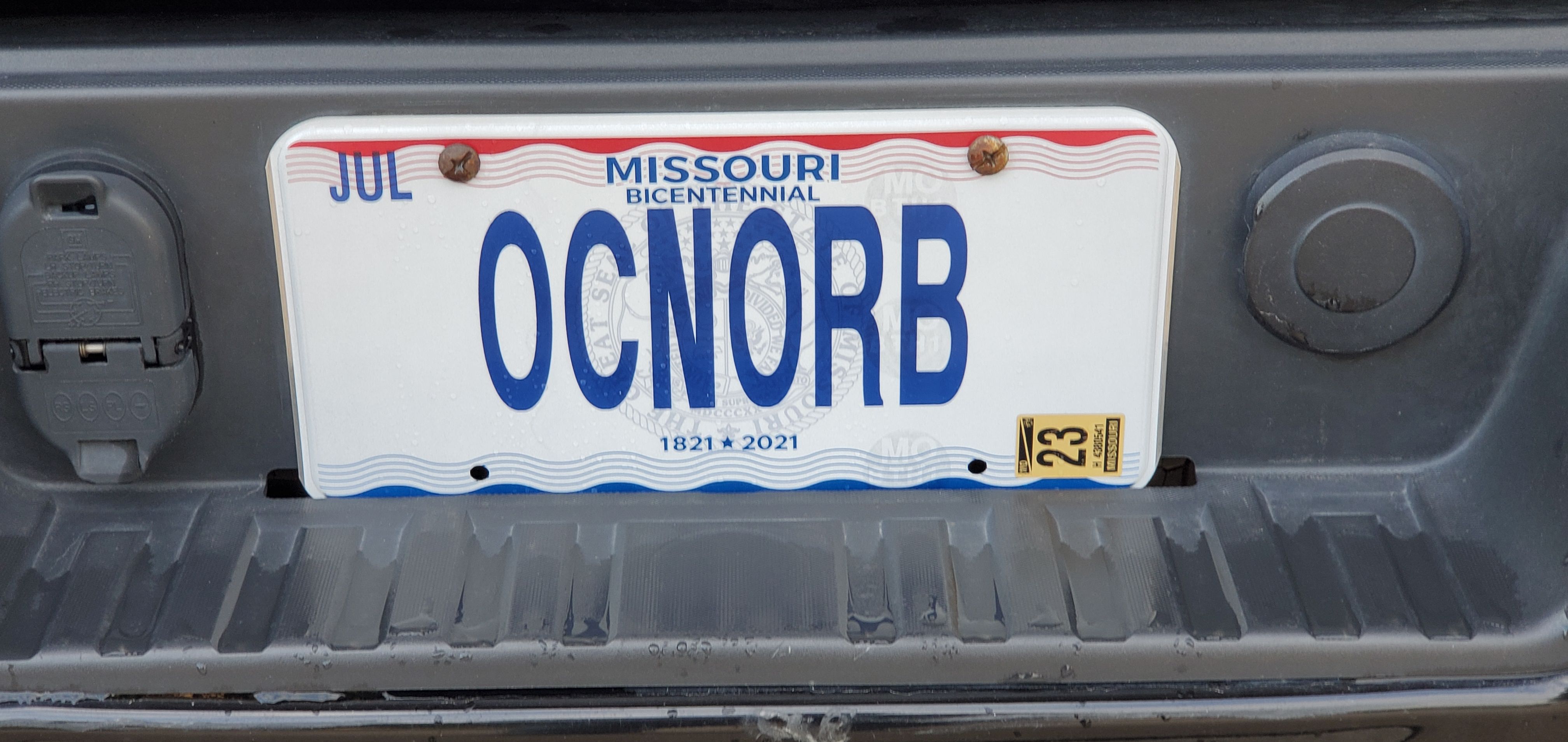 Personalized Plates - Bronco Nation