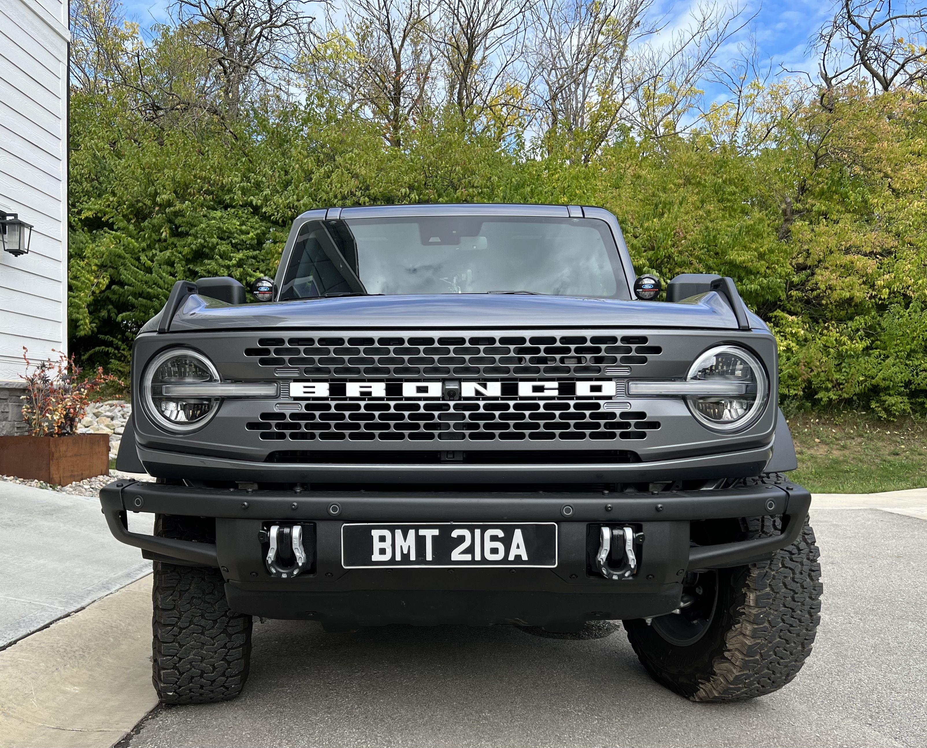 Personalized Plates - Bronco Nation
