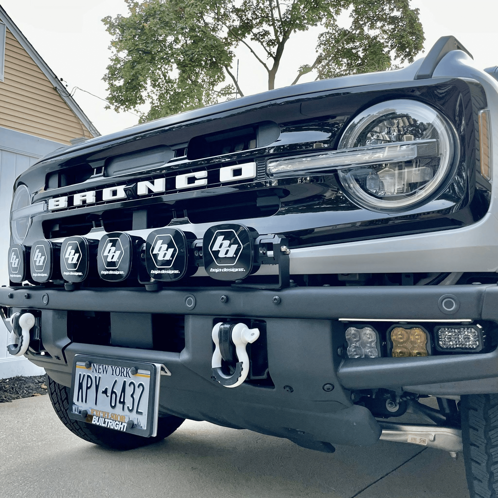 Baja Designs XL Linkable Kit Installed - Bronco Nation