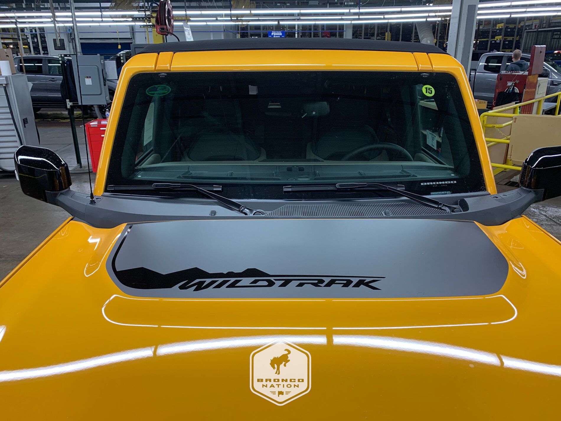 Wildtrak Hood decal...barf - Bronco Nation