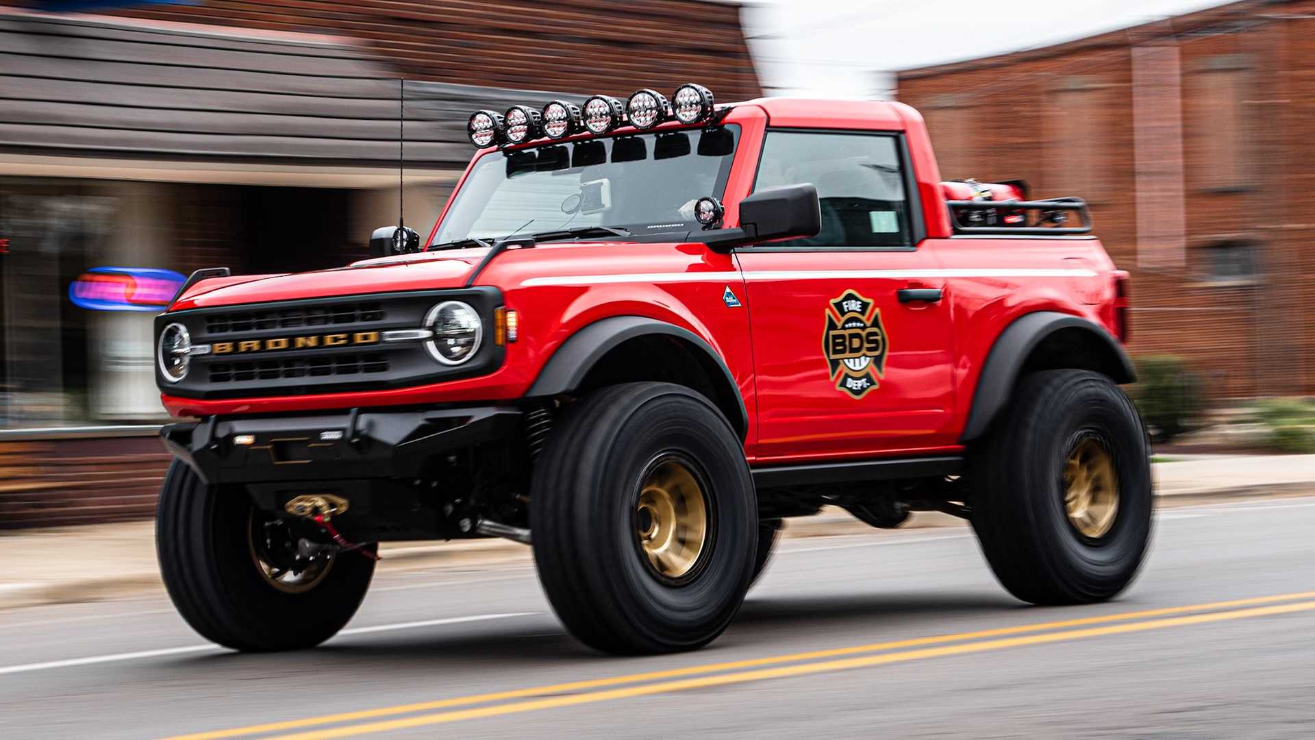 The Two-Door Bronco Pickup from BDS Suspension is the best Bronco at ...