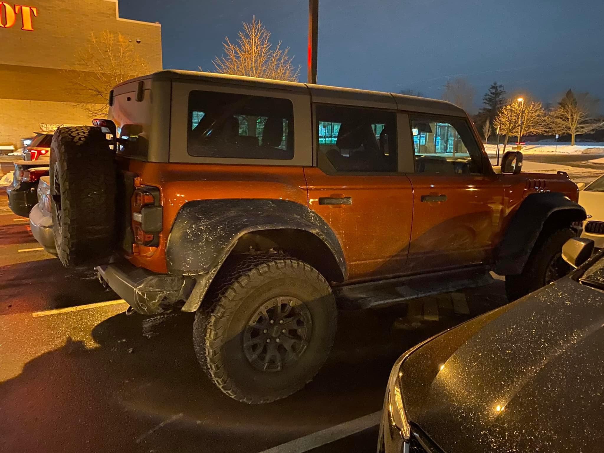 Bronco Raptor IRL at Home Depot - Bronco Nation