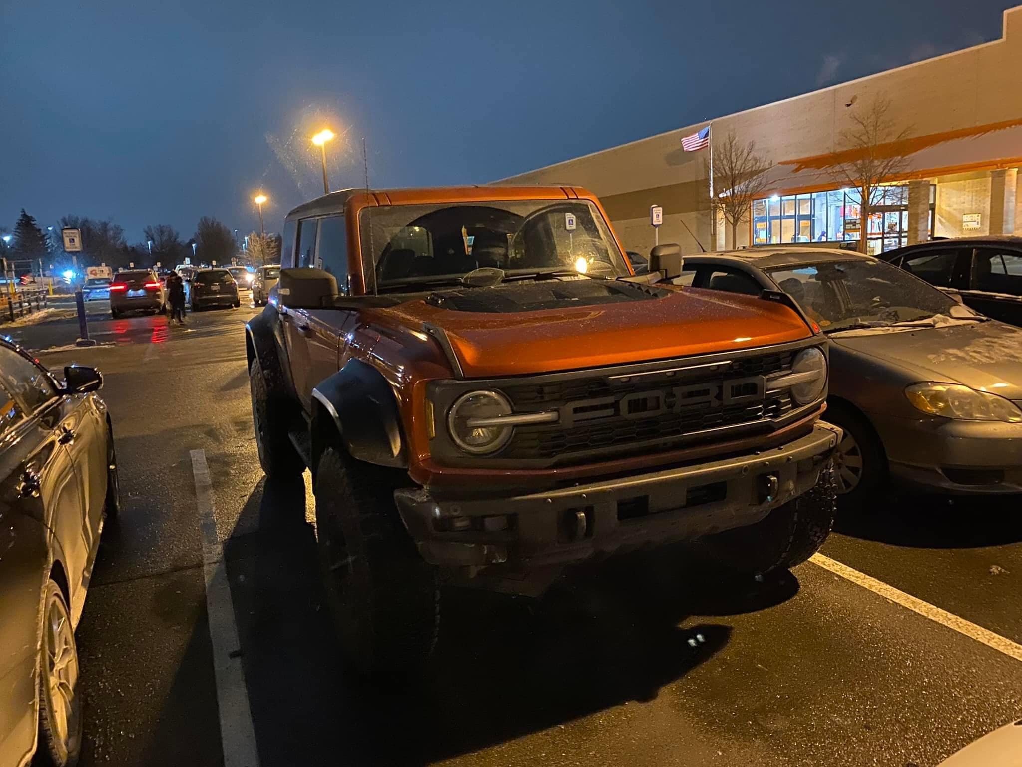 Bronco Raptor IRL at Home Depot - Bronco Nation