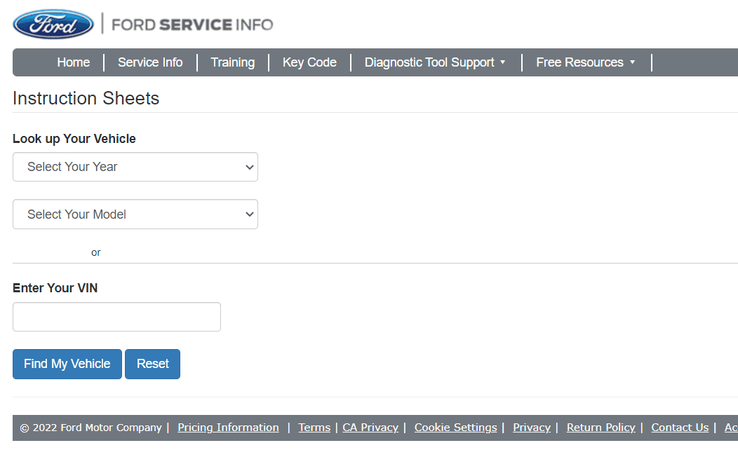 Ford Accessories Instruction Sheets - Bronco Nation