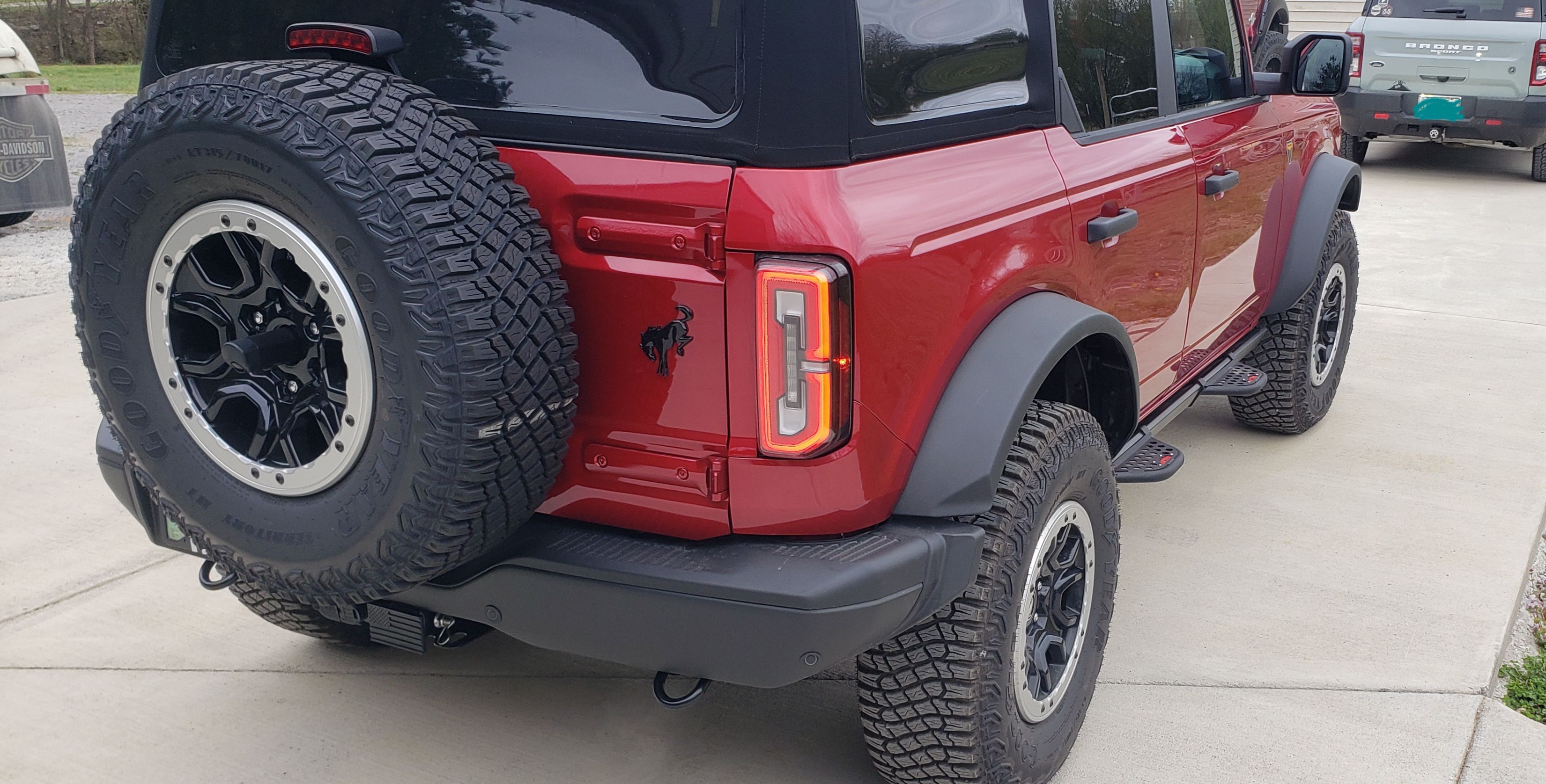 IAG steps delivered and Installed...... - Bronco Nation