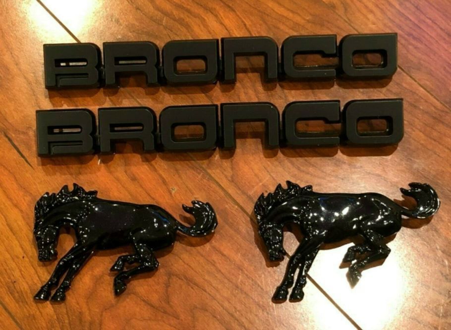 Early Bronco fender emblems - Bronco Nation