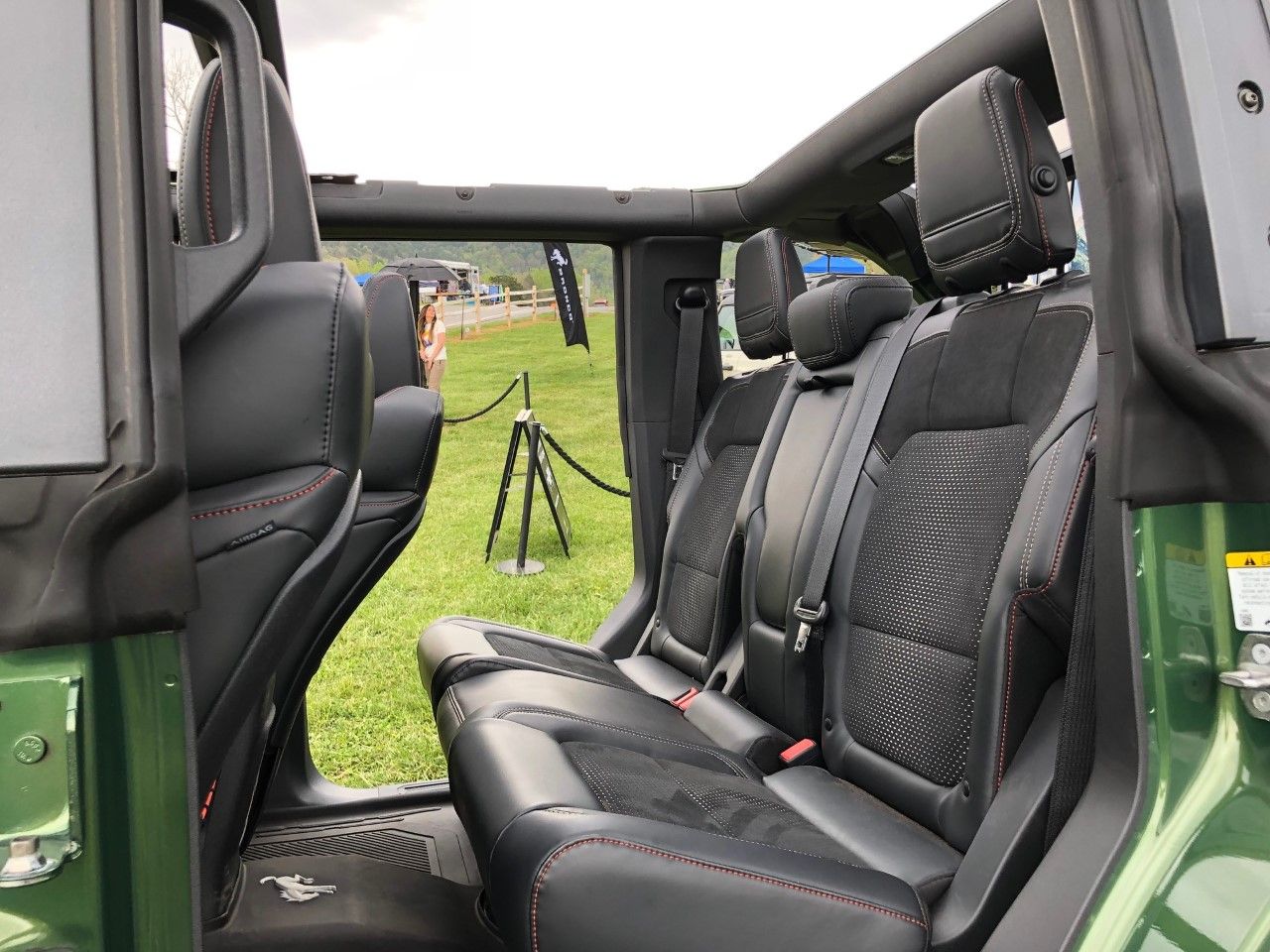 A Look at the Bronco Raptor Black Onyx Leather and MGV Seats, Plus ...