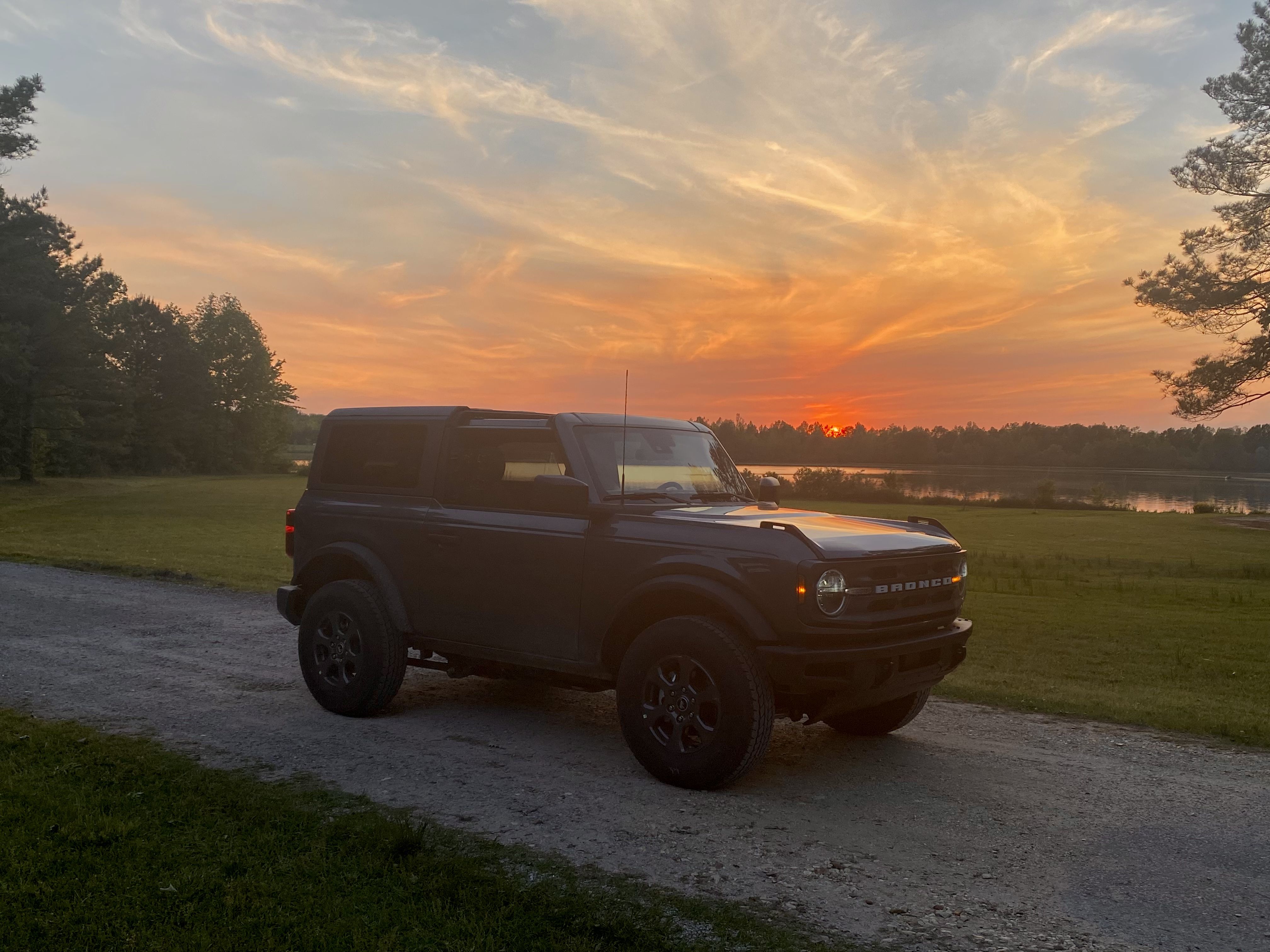 First Date I took her to see the sunset - Bronco Nation