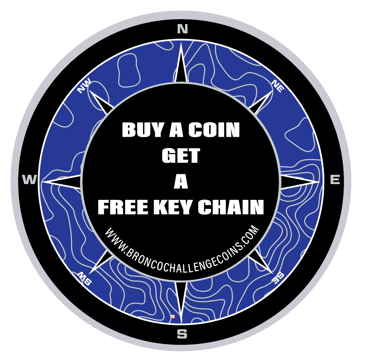 Bronco collector coin - Bronco Nation