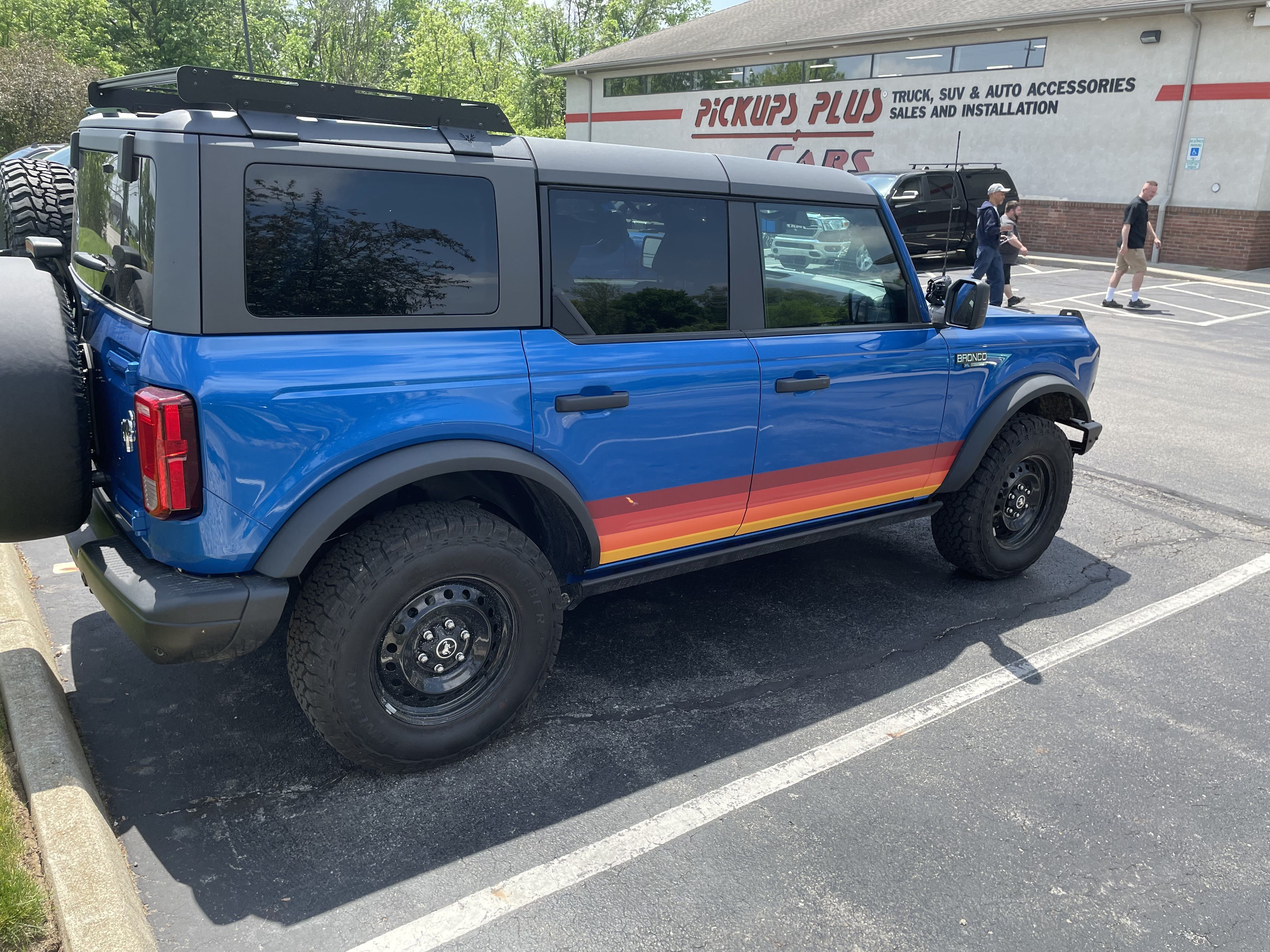 Retro Sunset Stripes Bronco Build - Bronco Nation
