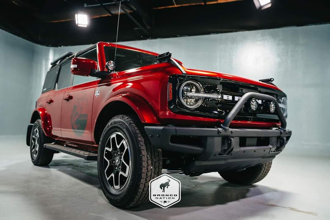 Photos of Outerbanks in Rapid Red - Bronco Nation