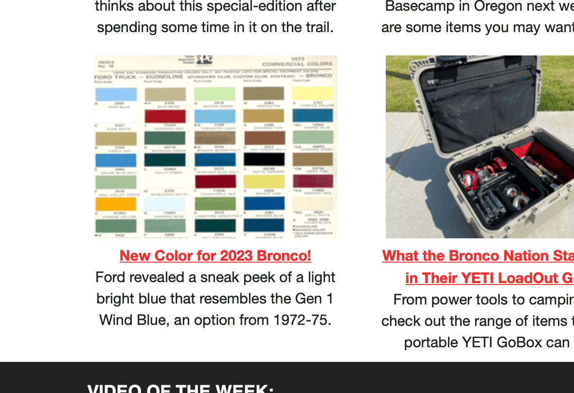 New Color for 2023 Bronco! Ford Reveals a Small Look - Bronco Nation