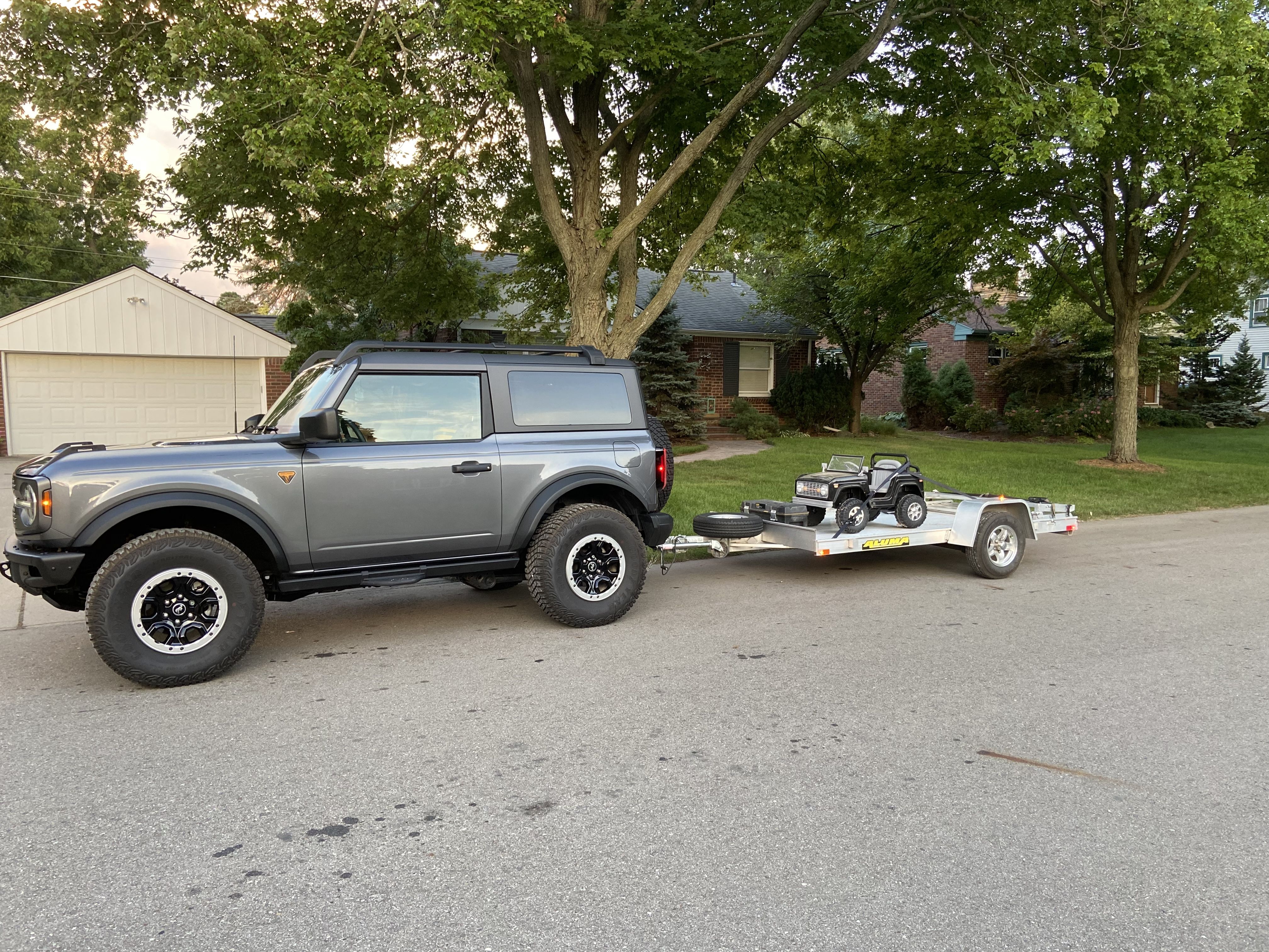 Gen6 Bronco trailers 1st Gen Bronco 500 miles (20mpg) - Bronco Nation