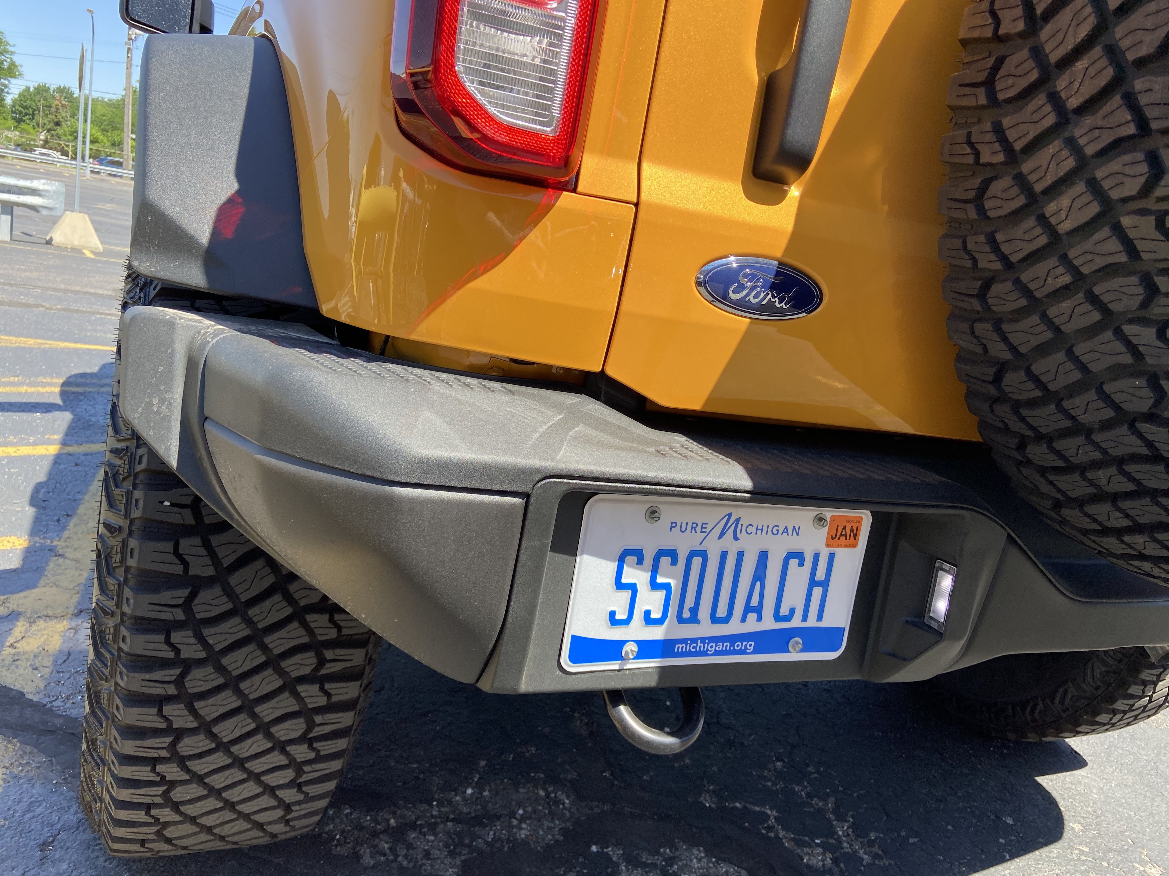 Personalized Plate Ideas - Bronco Nation