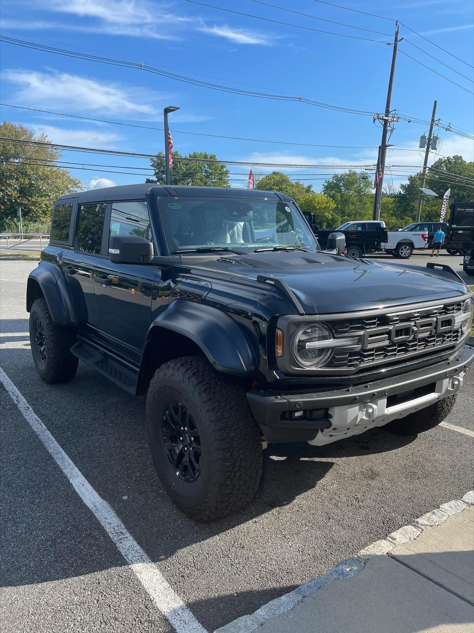 Spotted: Bronco Raptor (first sighting) - Bronco Nation