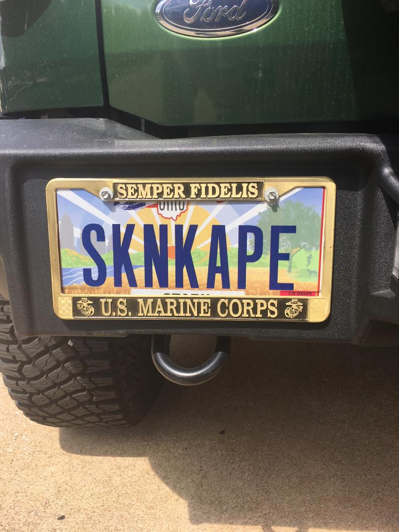 Personalized Plate Ideas - Bronco Nation