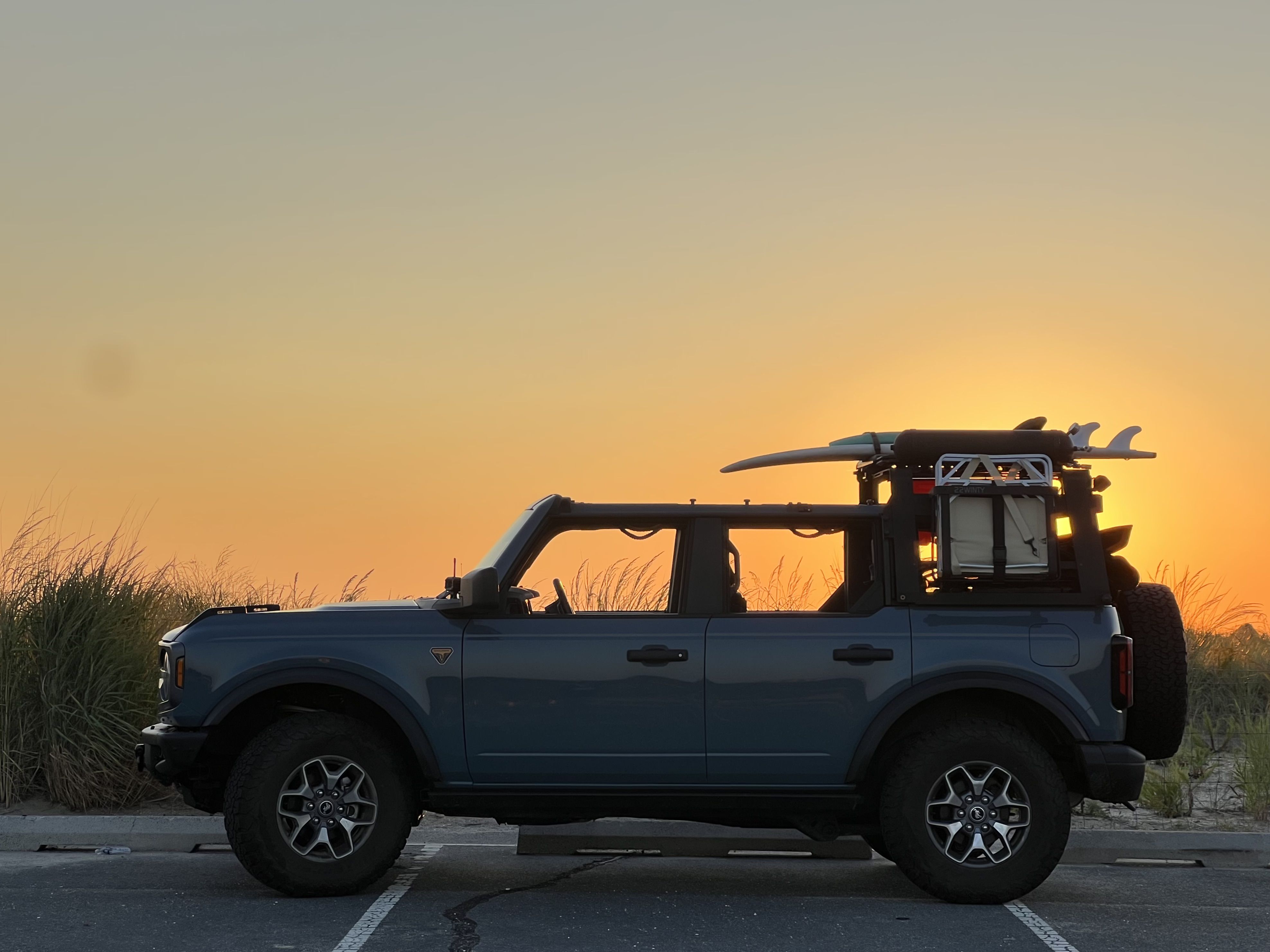 22 Winty Soft Top Roof Rack - Bronco Nation