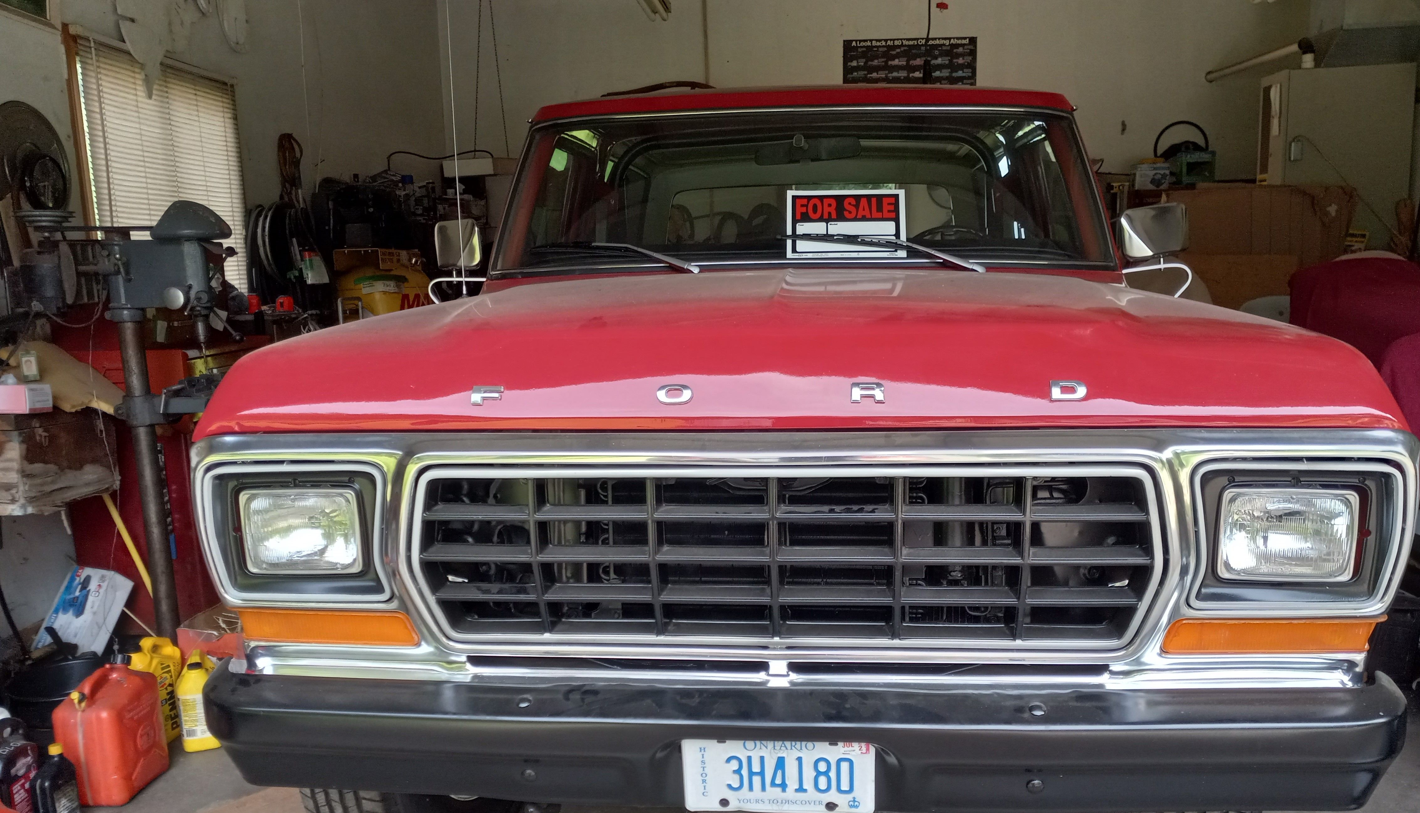 1979 Red Ford Bronco for sale - Bronco Nation