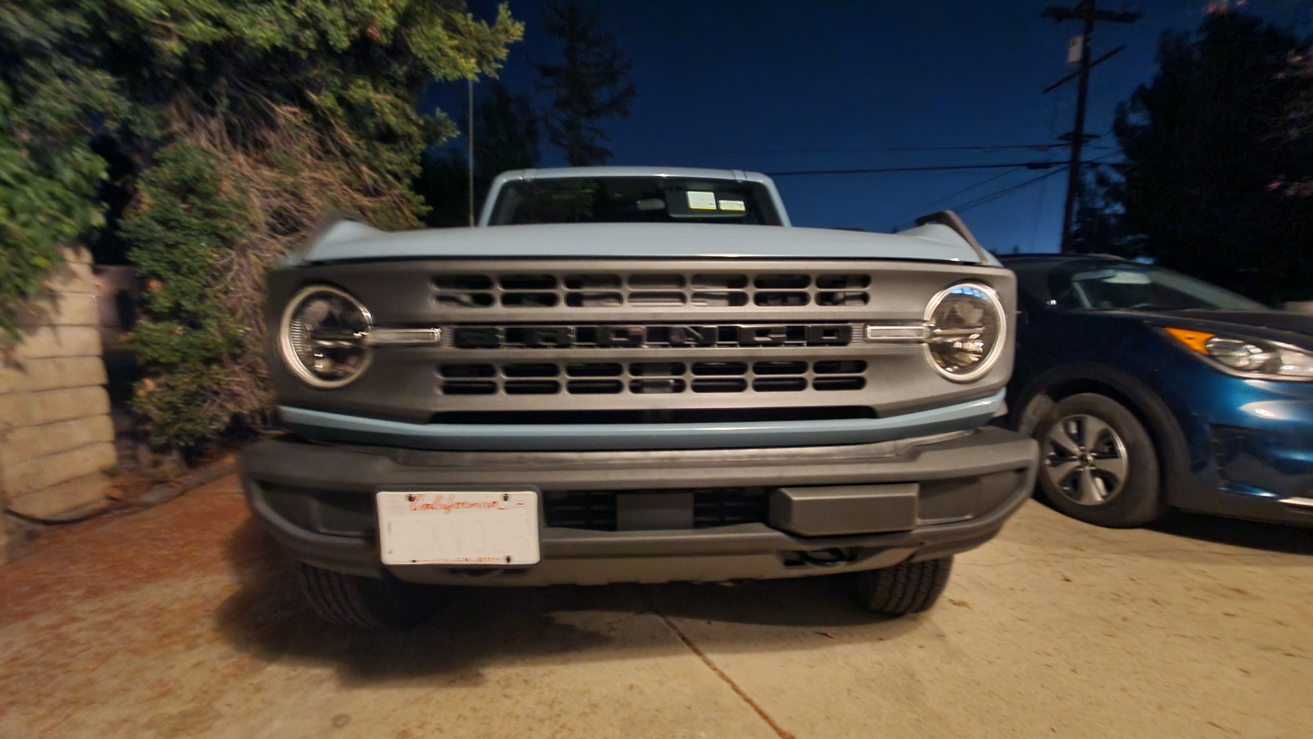 Front License Plate - Bronco Nation