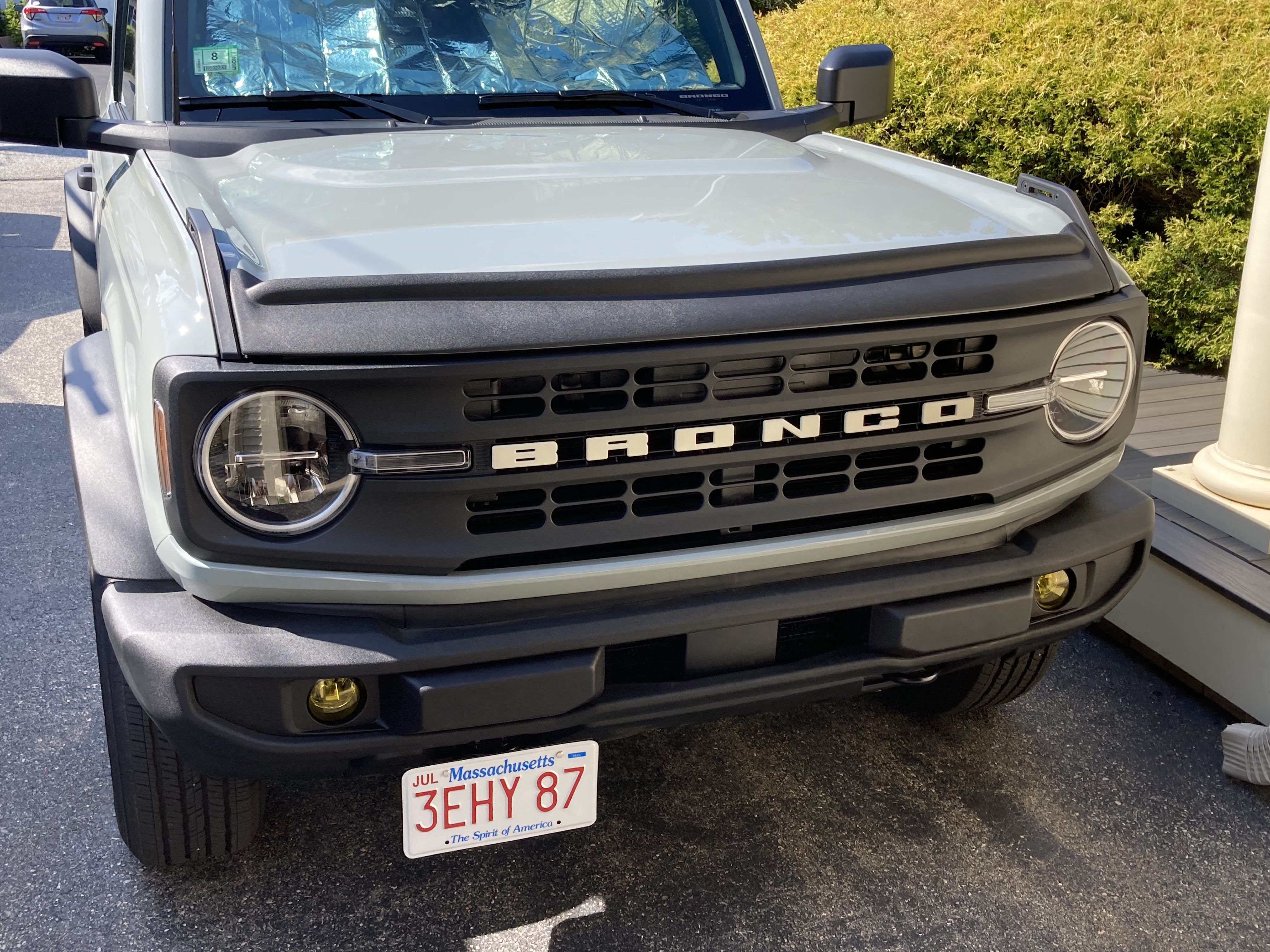 Front License Plate - Bronco Nation