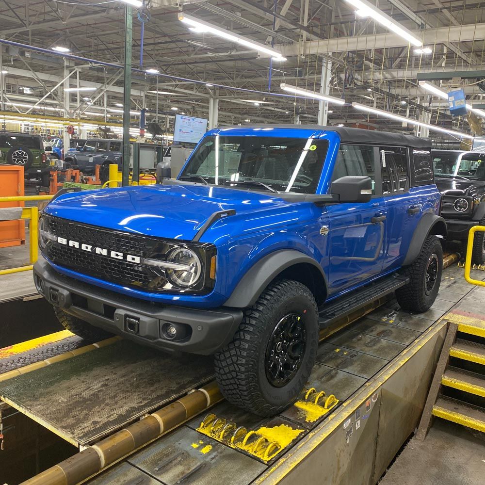 Picture of your Bronco coming off the assembly line - Bronco Nation