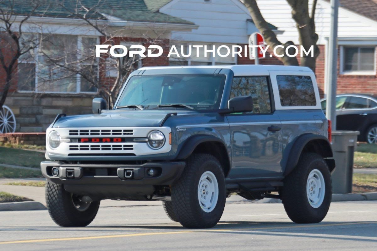 Azure Gray 2 Door Heritage Spotted - Bronco Nation
