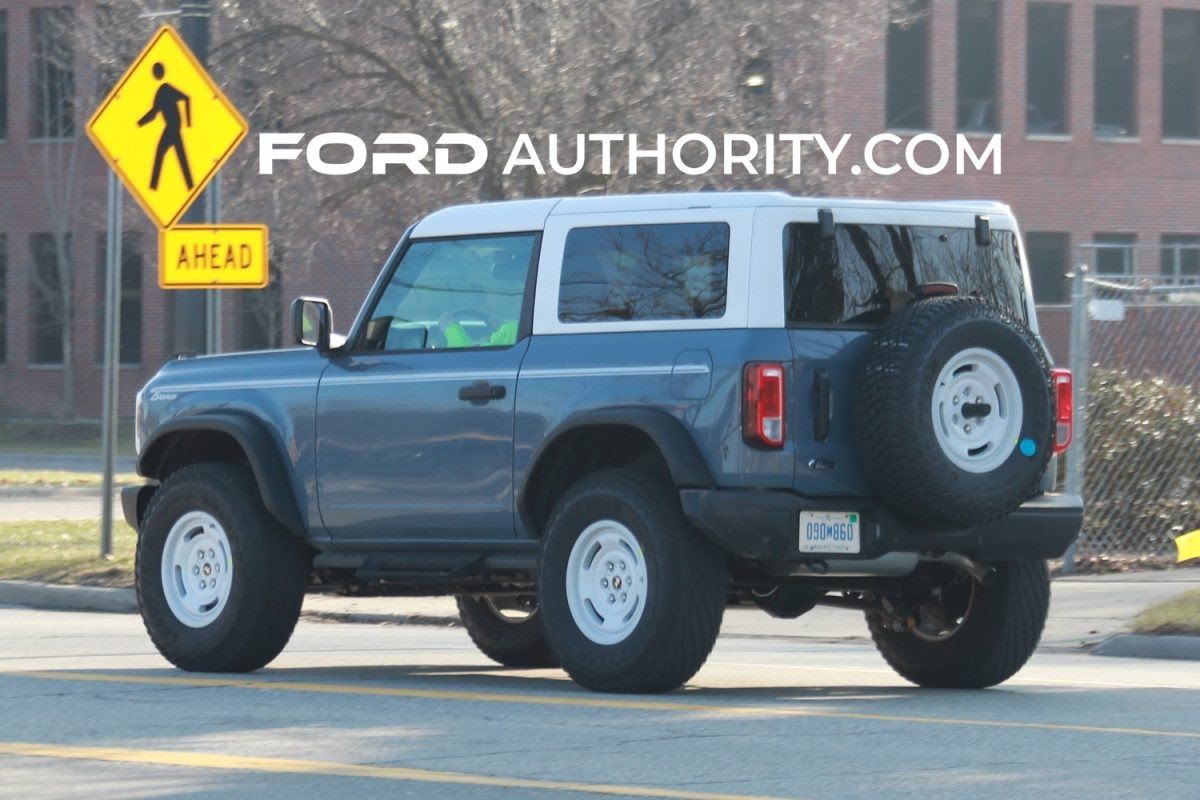 Azure Gray 2 Door Heritage Spotted - Bronco Nation