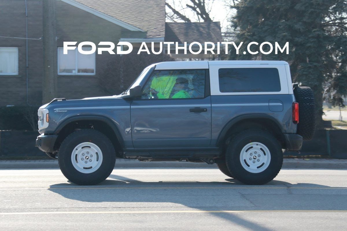 Azure Gray 2 Door Heritage Spotted - Bronco Nation