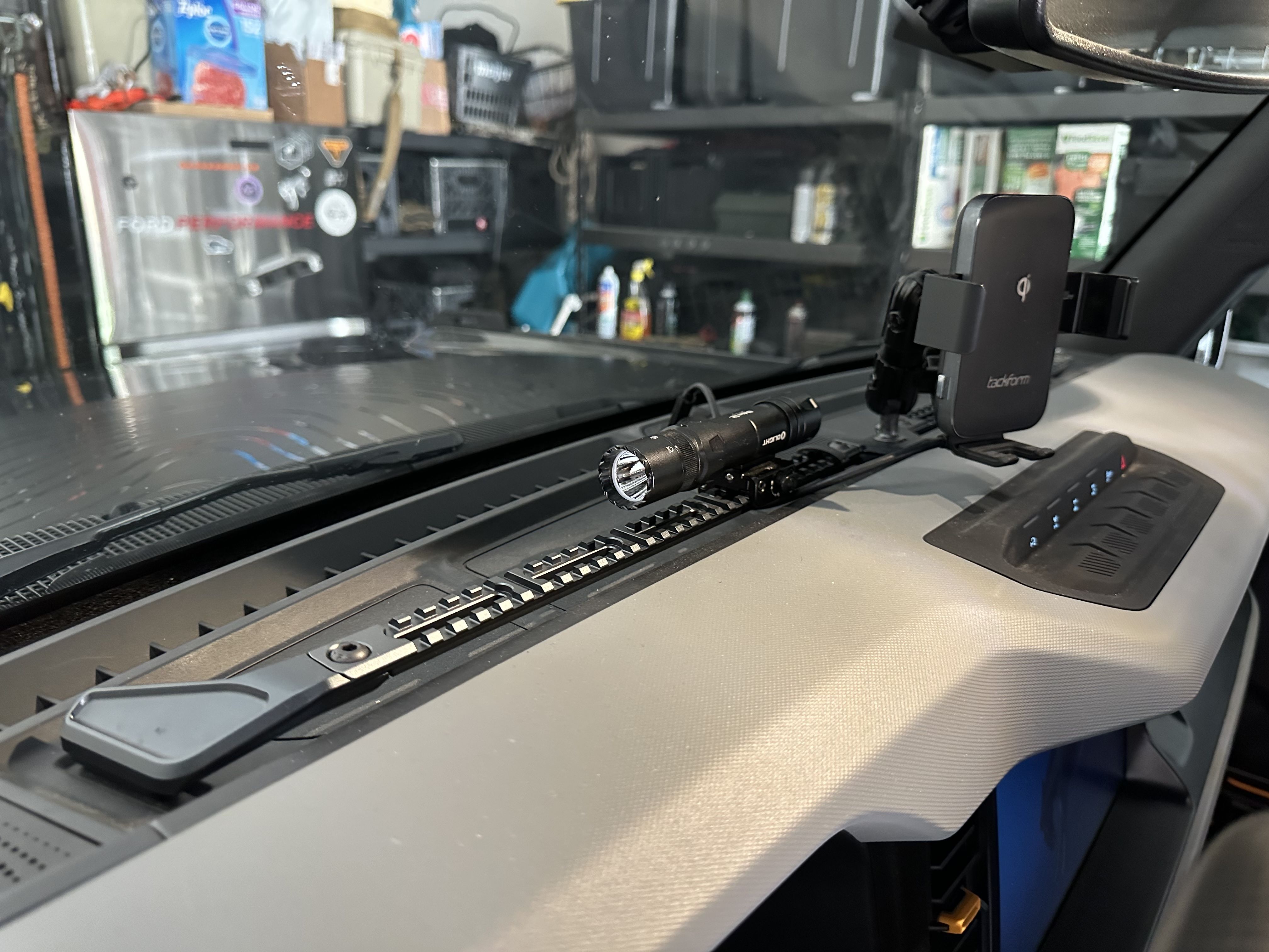 Dash Rail system - Bronco Nation