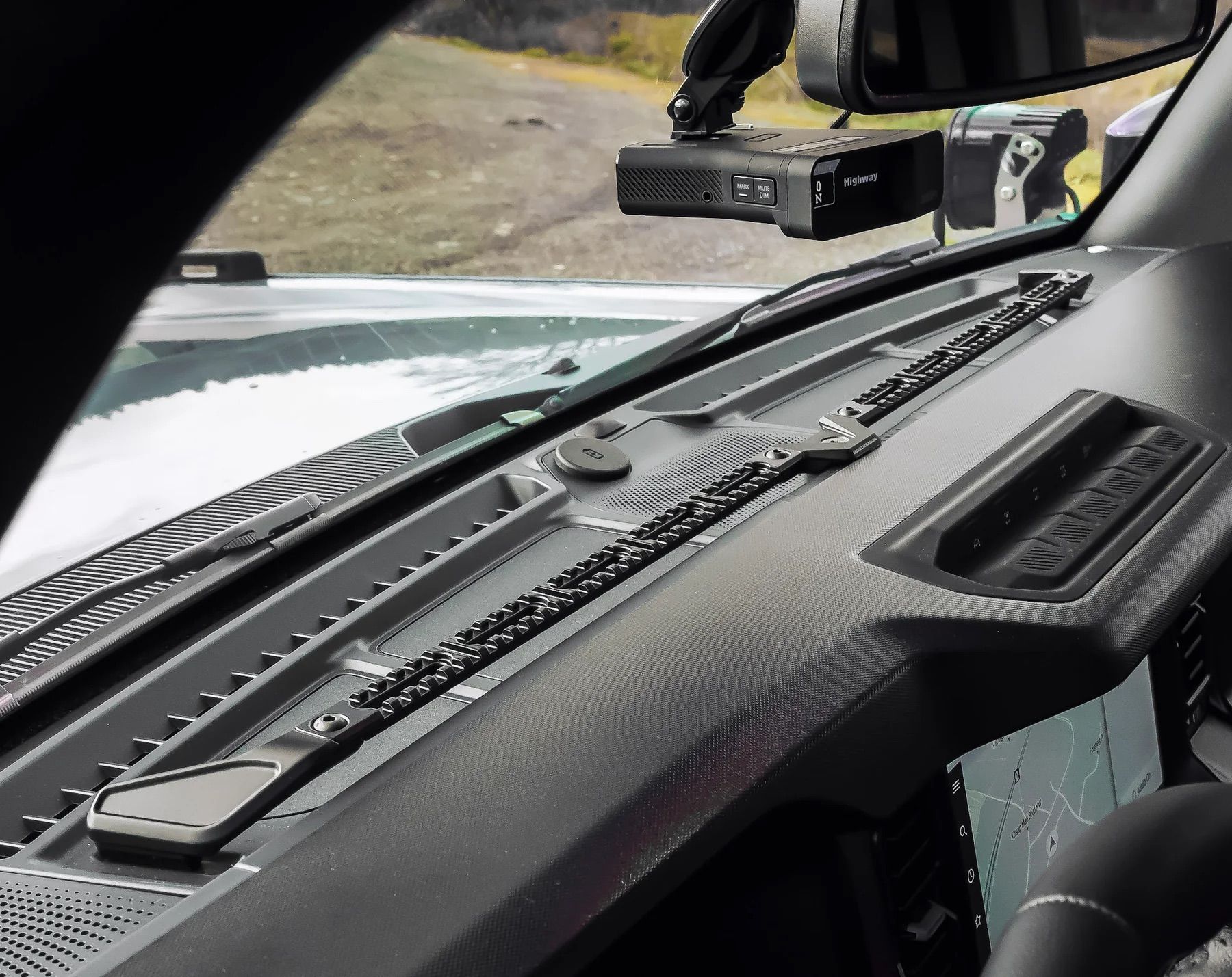 Dash Rail system - Bronco Nation