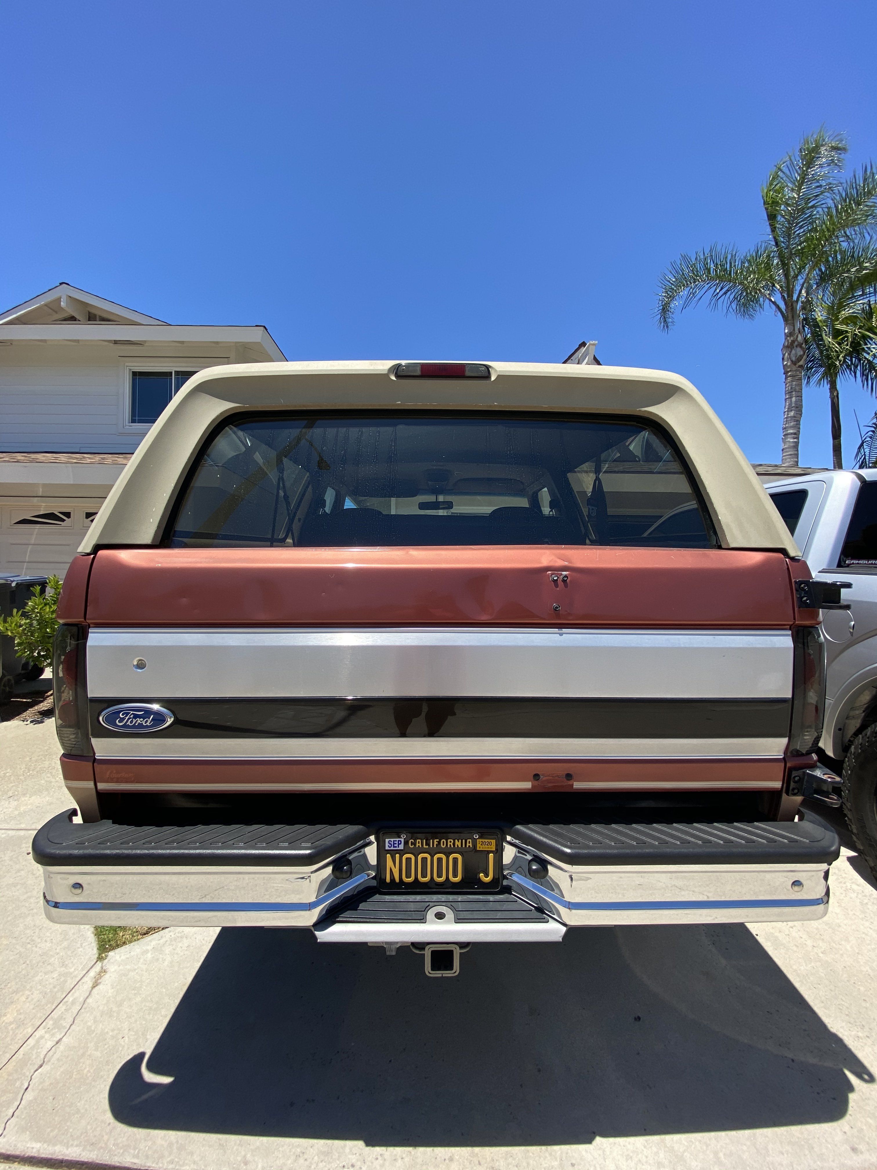 Personalized Plates - Bronco Nation