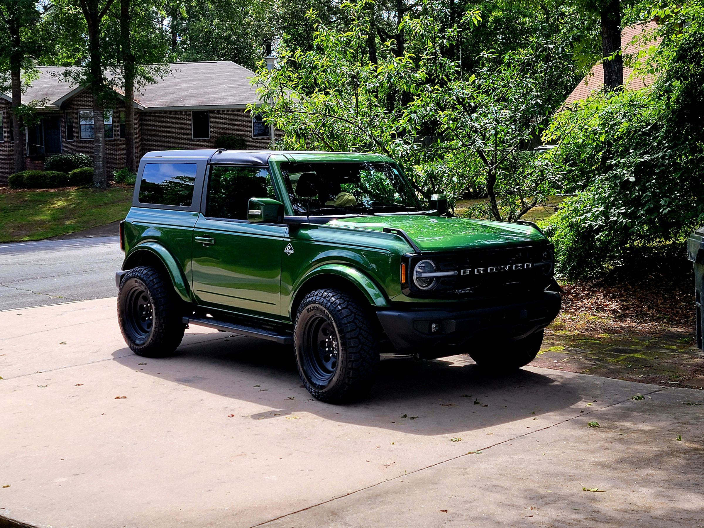 -18 Offset Wheels on Stock 4Dr OBX and stock tires? - Bronco Nation