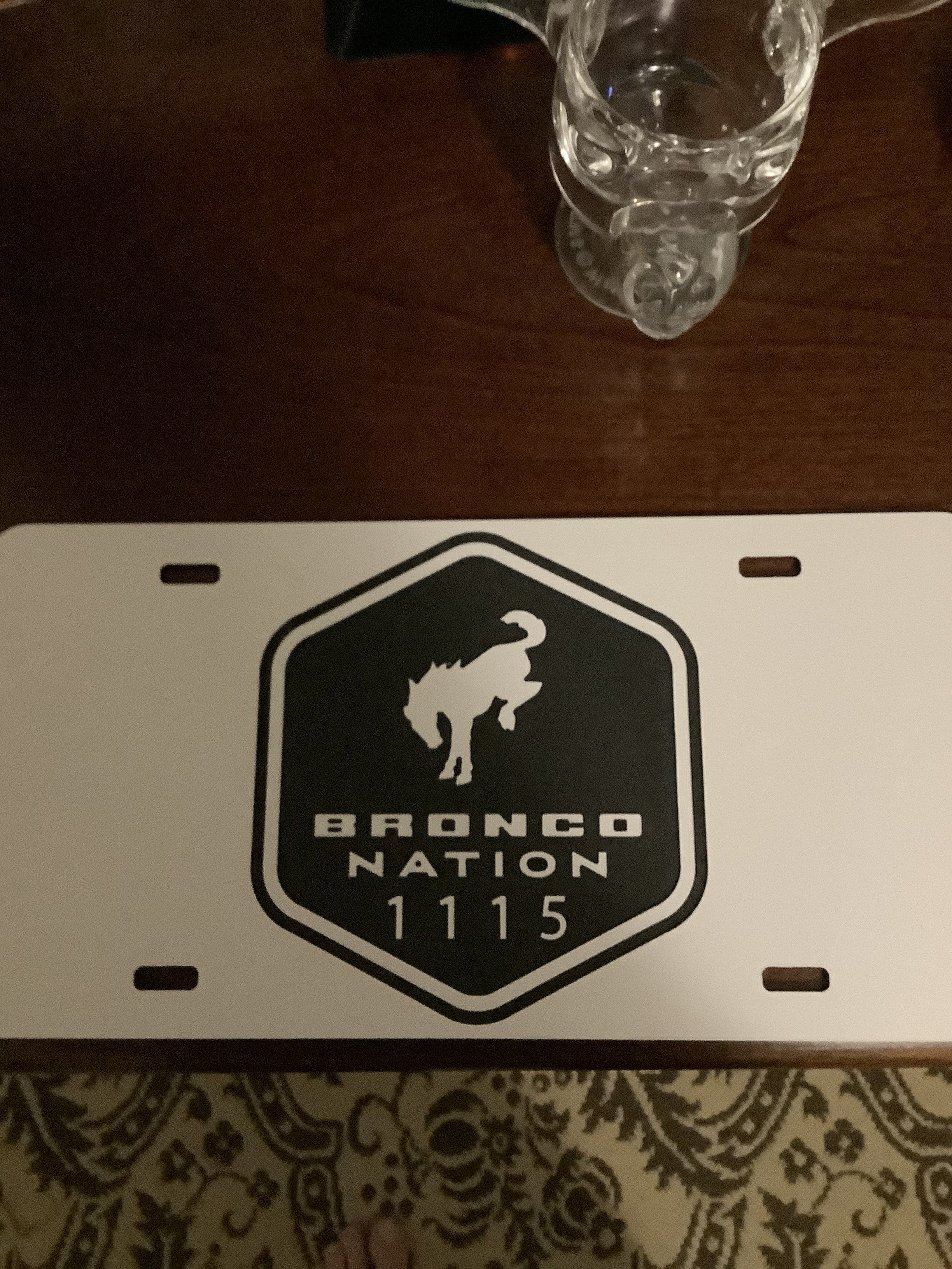 Bronco Front License Plate Placement? - Bronco Nation