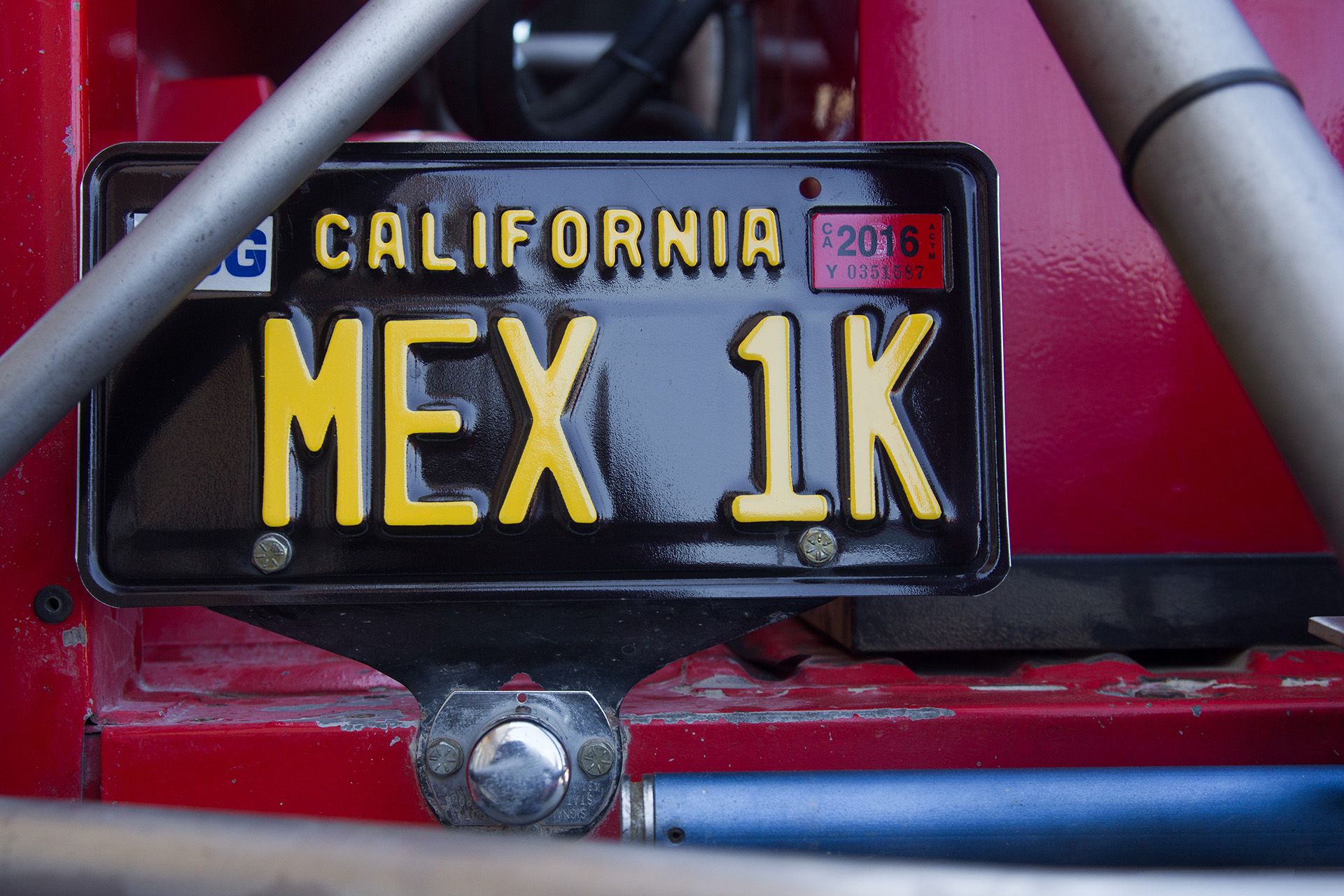Personalized Plates - Bronco Nation