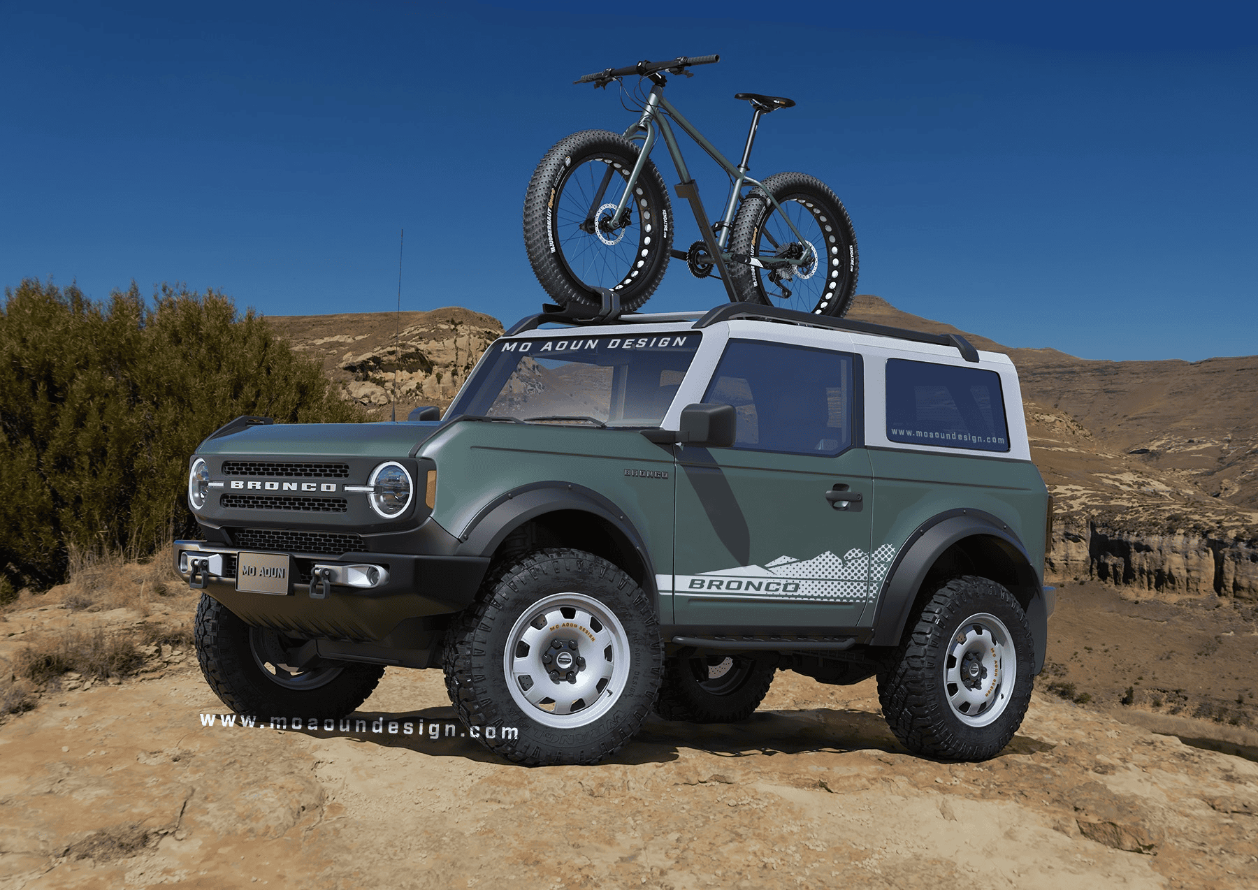 This guy is doing some amazing renders - Bronco Nation