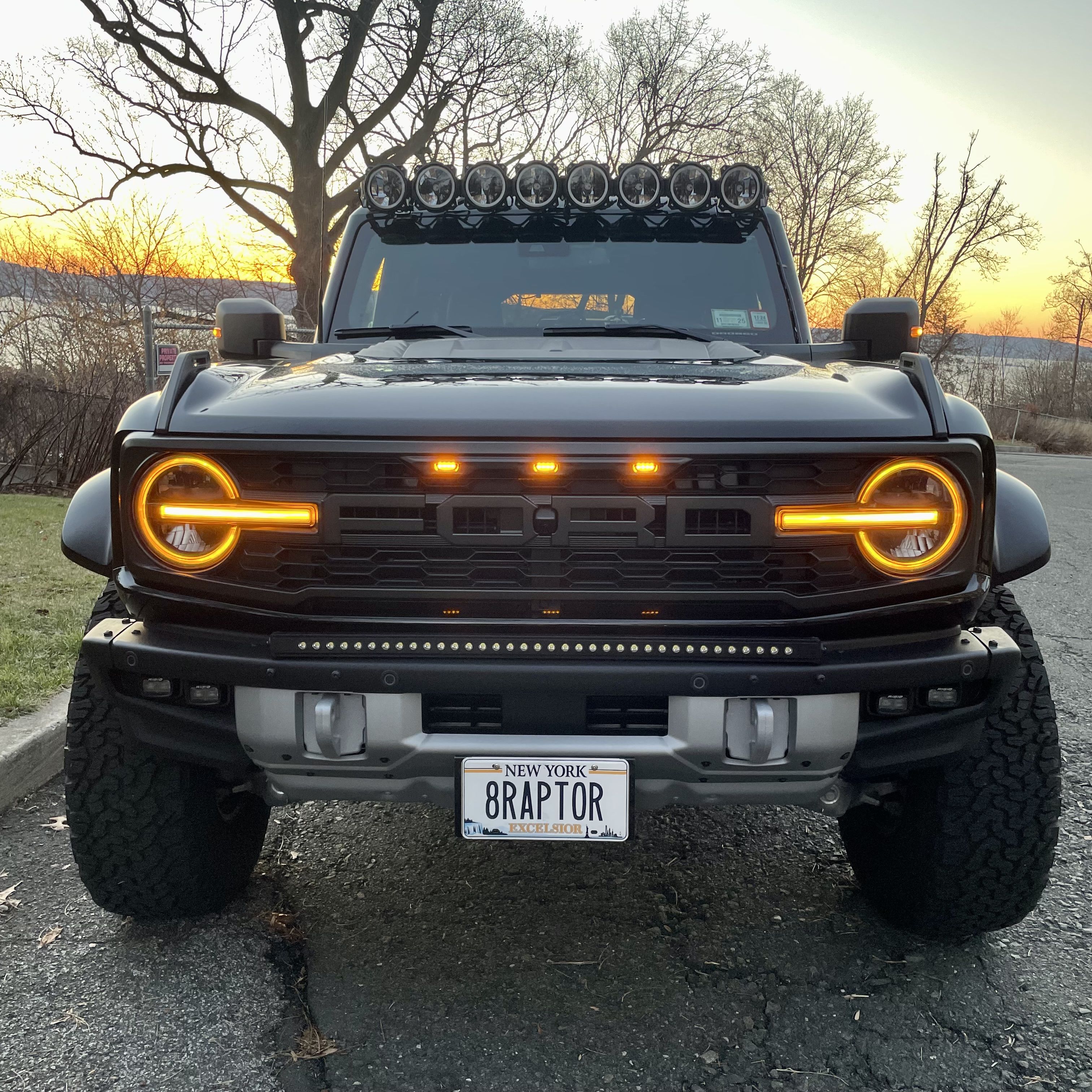 Personalized Plates - Bronco Nation