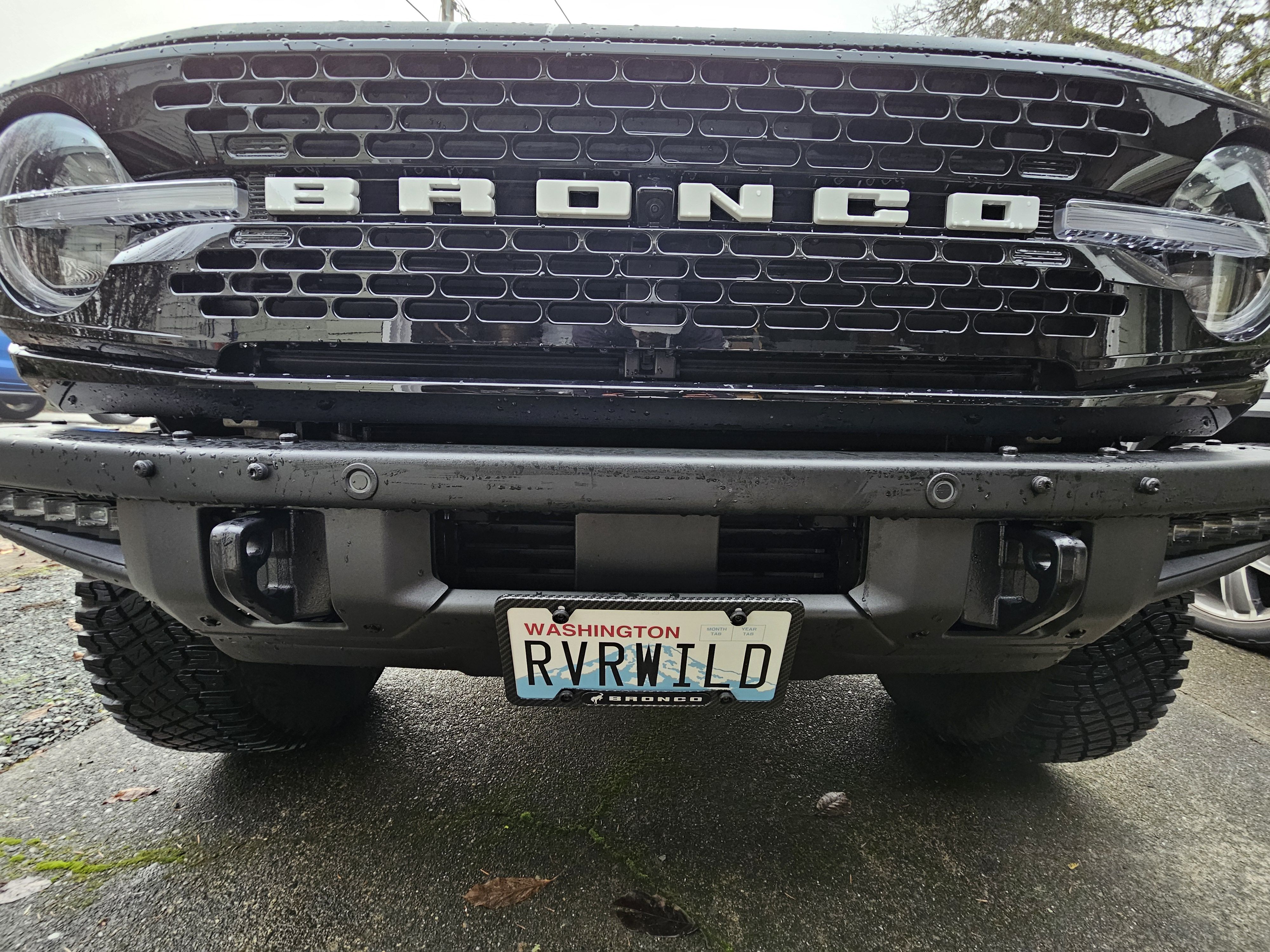 Personalized Plates - Bronco Nation