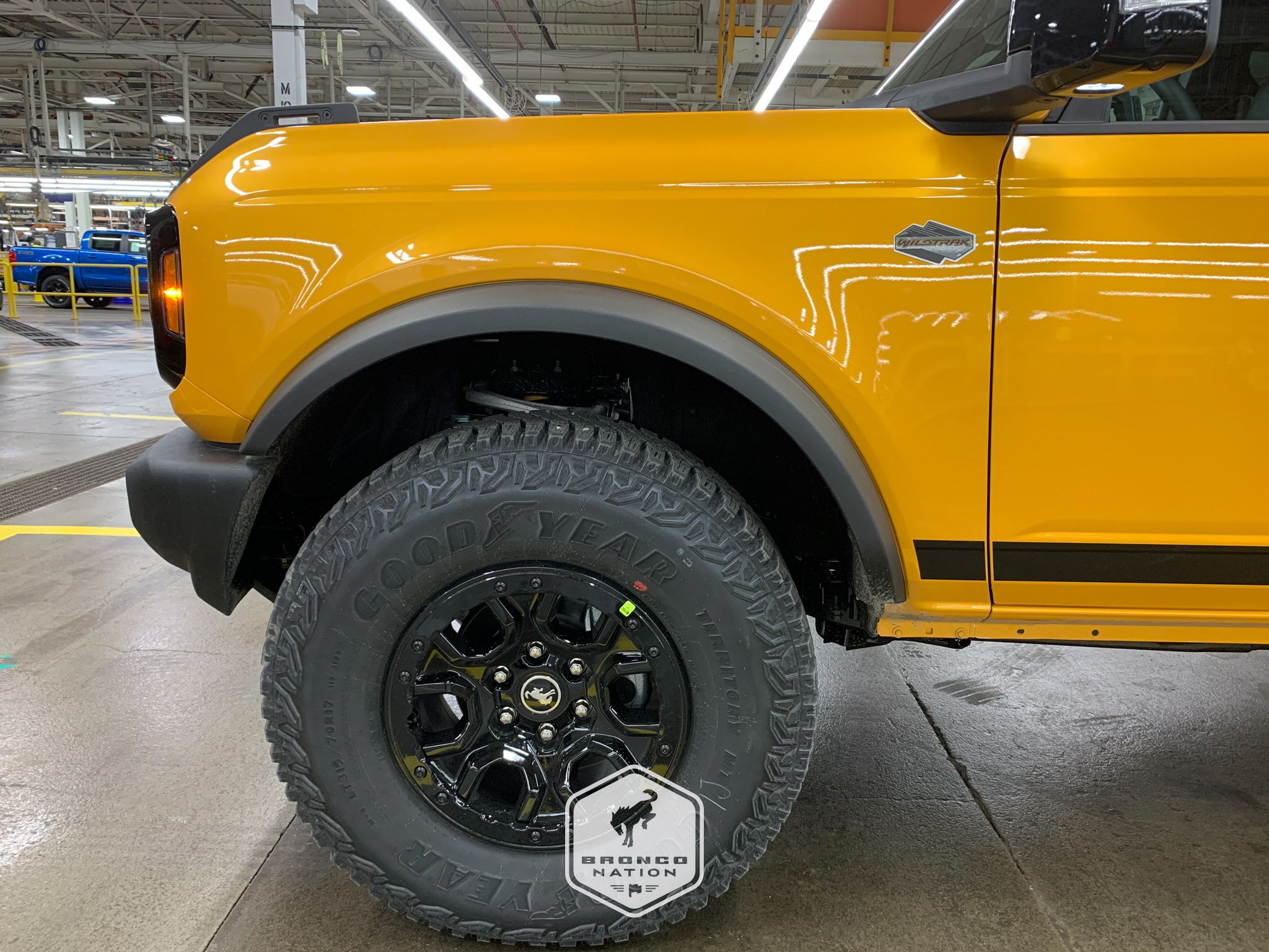 Wildtrak Graphics on Cyber Orange - Bronco Nation