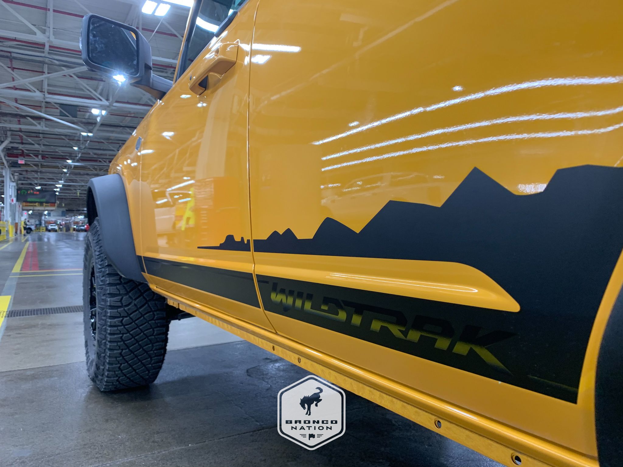 Wildtrak Graphics on Cyber Orange - Bronco Nation