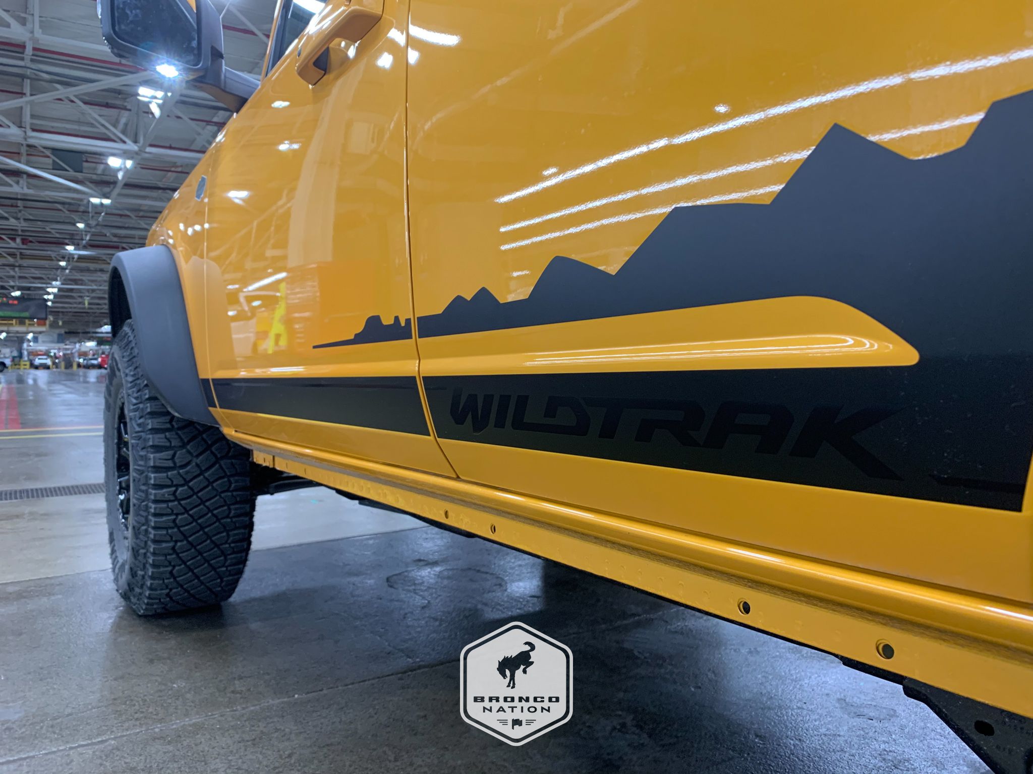 Wildtrak Graphics on Cyber Orange - Bronco Nation