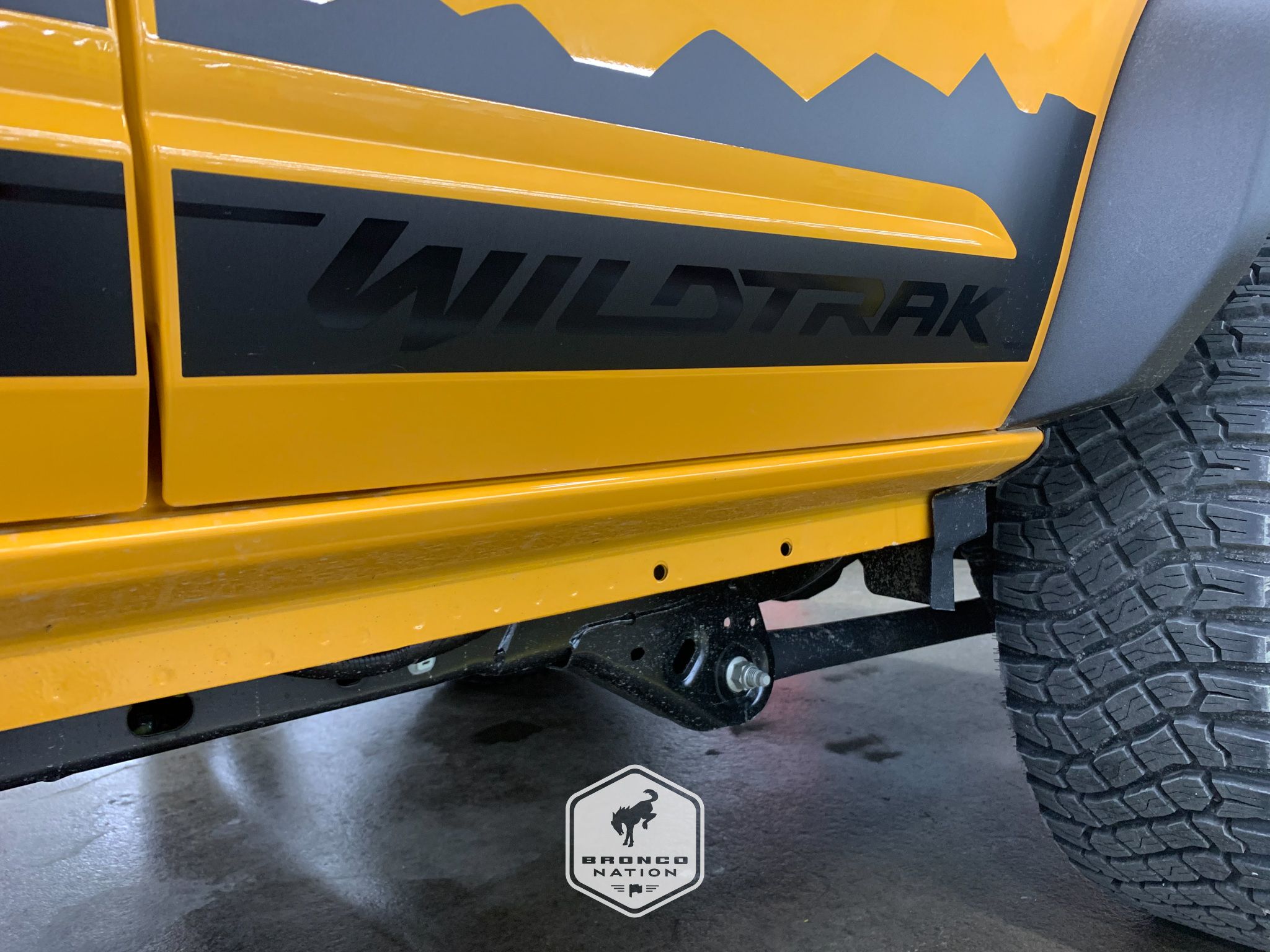 Wildtrak Graphics on Cyber Orange - Bronco Nation